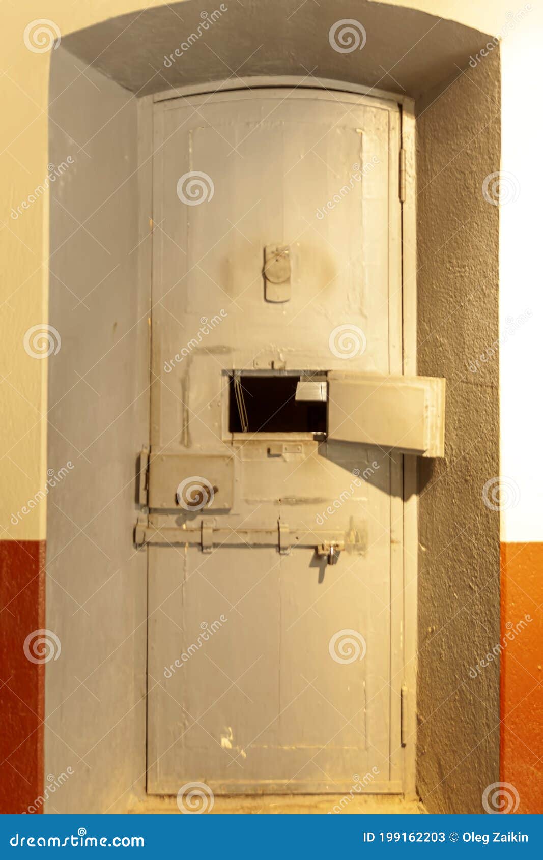 Close Up of a Prison Cell Door in a Very Old Prison Stock Image - Image ...