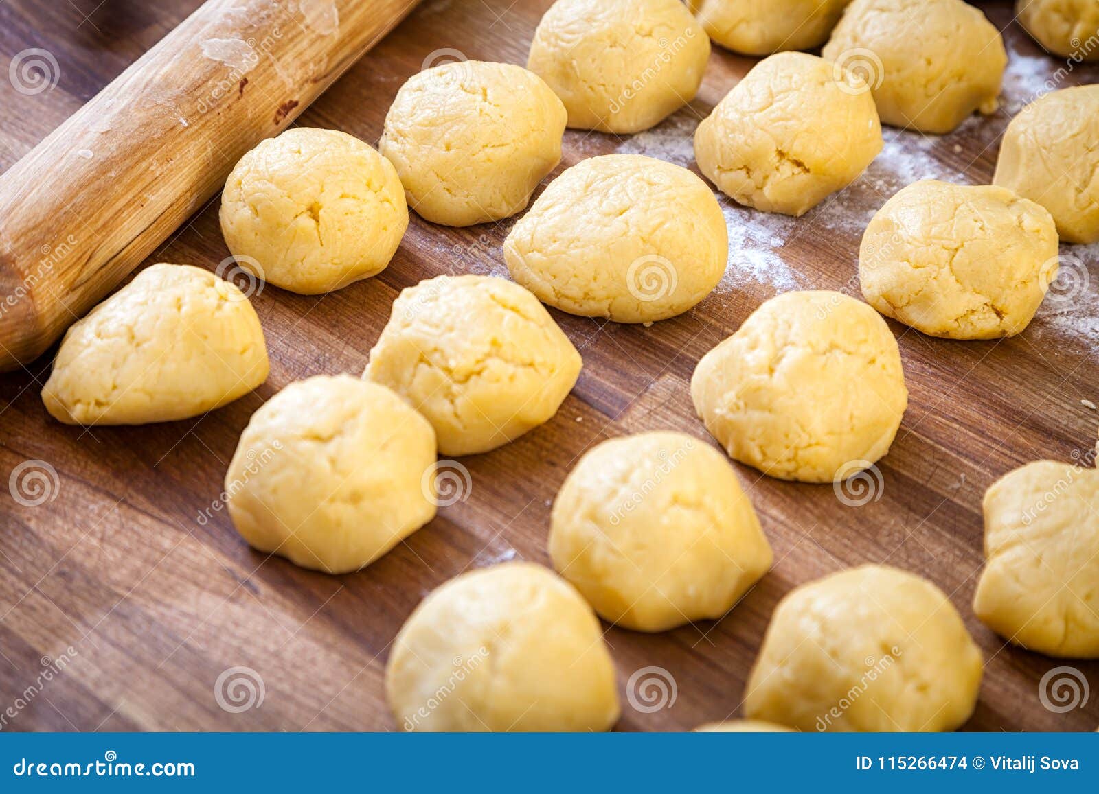 Process of cooking buns stock photo. Image of mold, life - 115266474