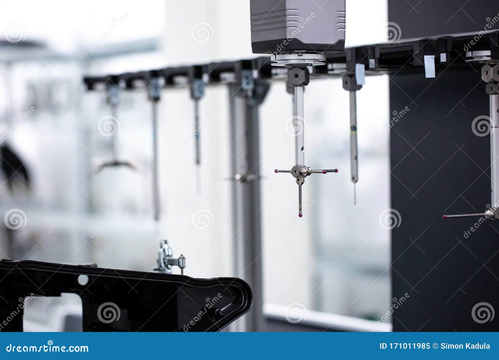 Close Up of Professional Automatic 3D Measuring System Machine for ...