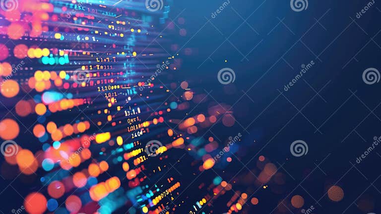 Close Up of Programming Code on a Laptop Screen with Blurred Background ...