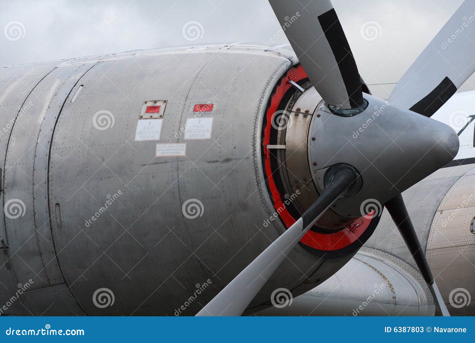 Close up of propeller stock image. Image of airplane, propeller - 6387803