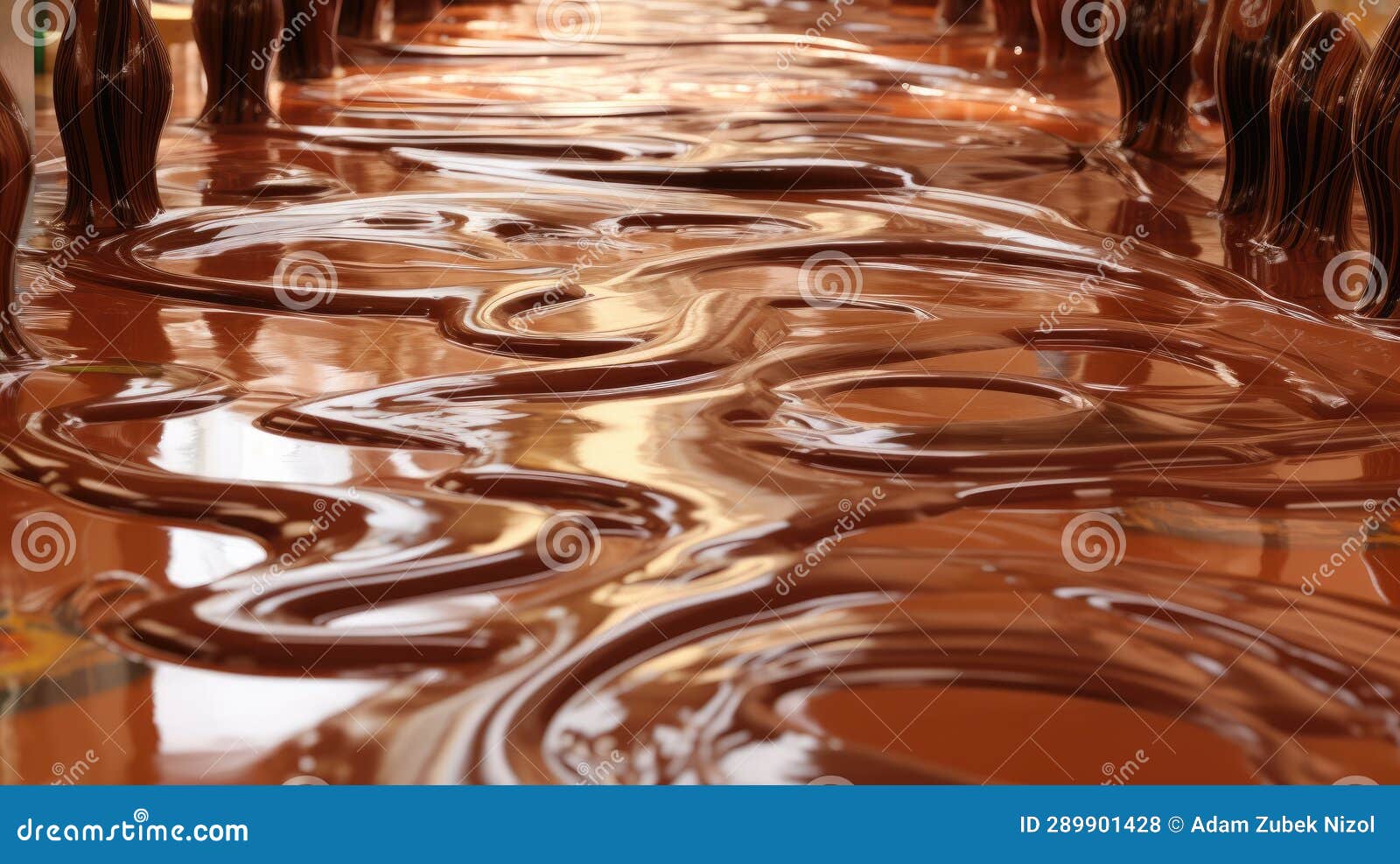 A Close Up of a Puddle of Liquid Stock Illustration - Illustration of ...