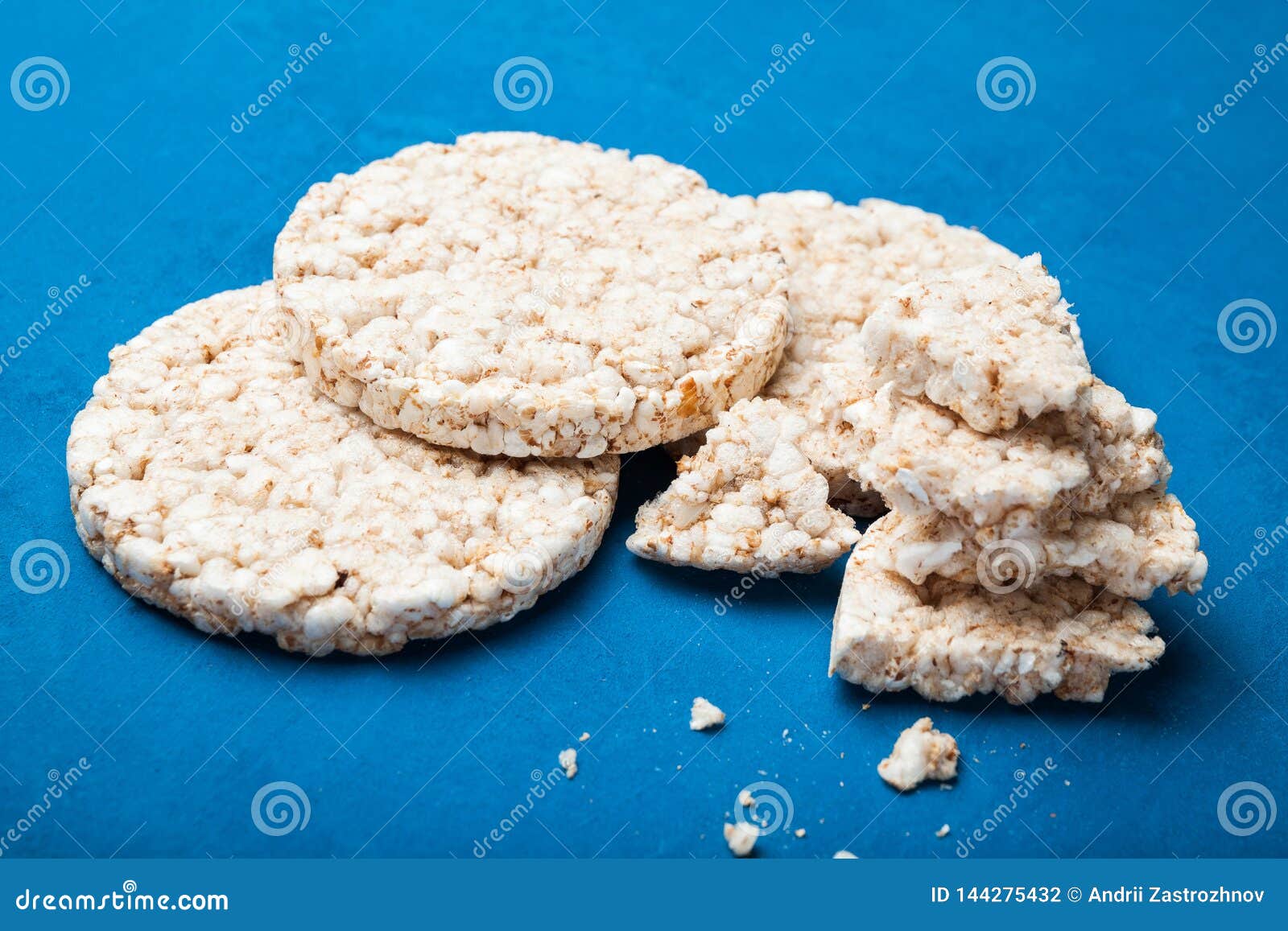 Close Up of Puffed Snack with Crumbs Stock Photo - Image of natural ...