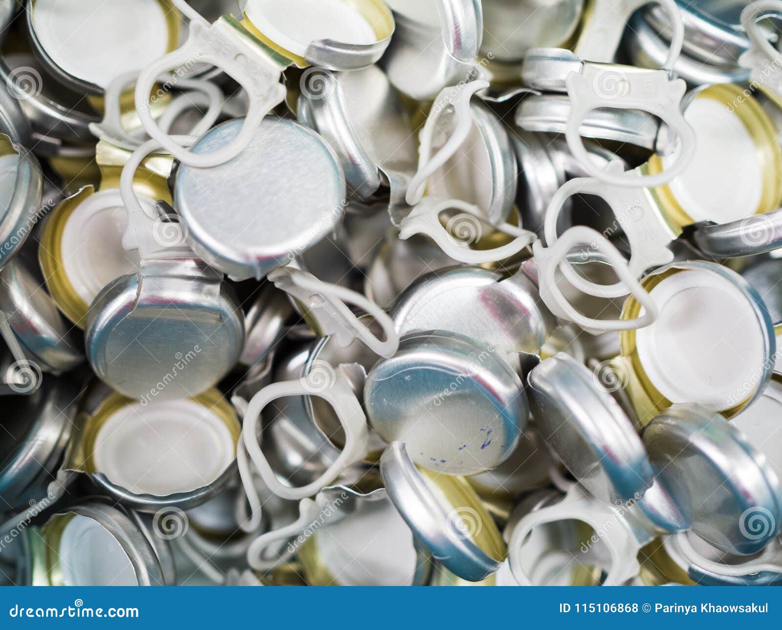 Pull-off bottle caps stock photo. Image of drink, circle - 115106868