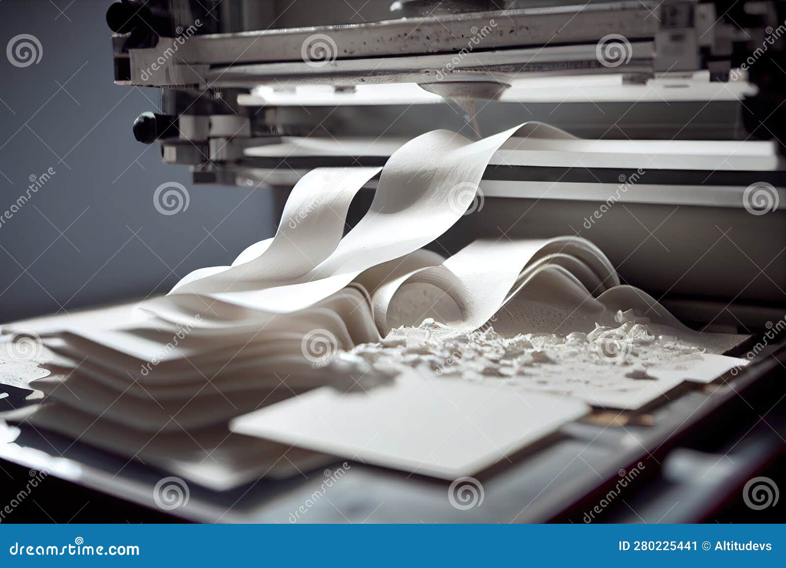 Close-up of Pulping Process, with Paper Changing from a Solid To a ...
