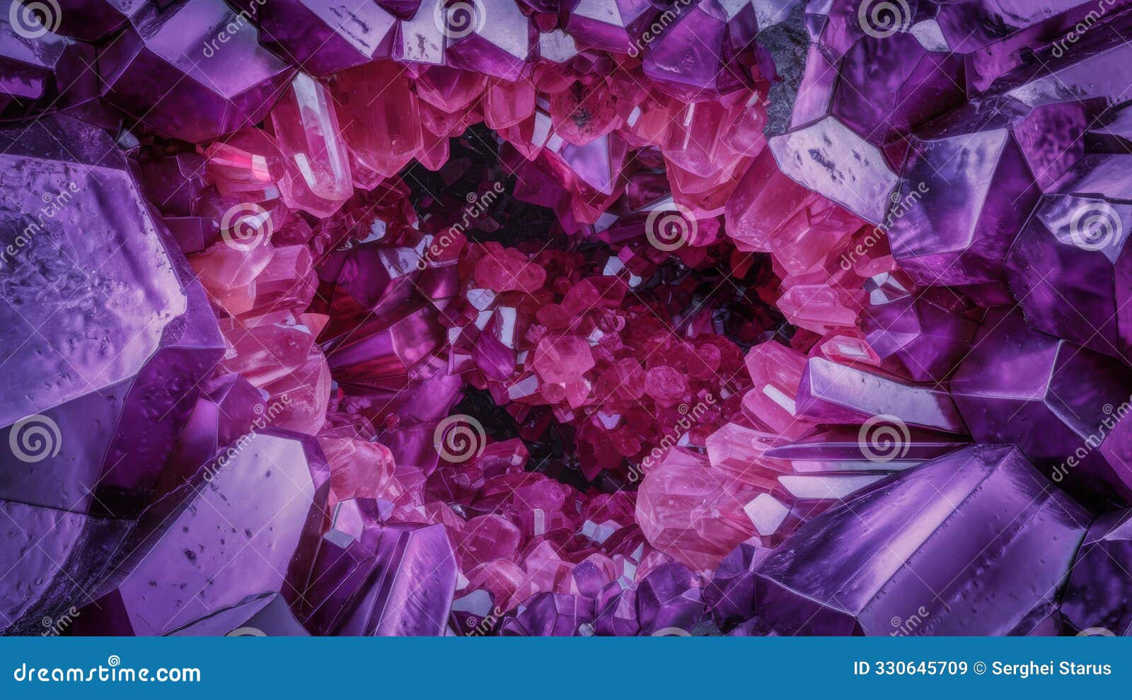 Crystal Structure Of Protein Royalty-Free Stock Photography ...