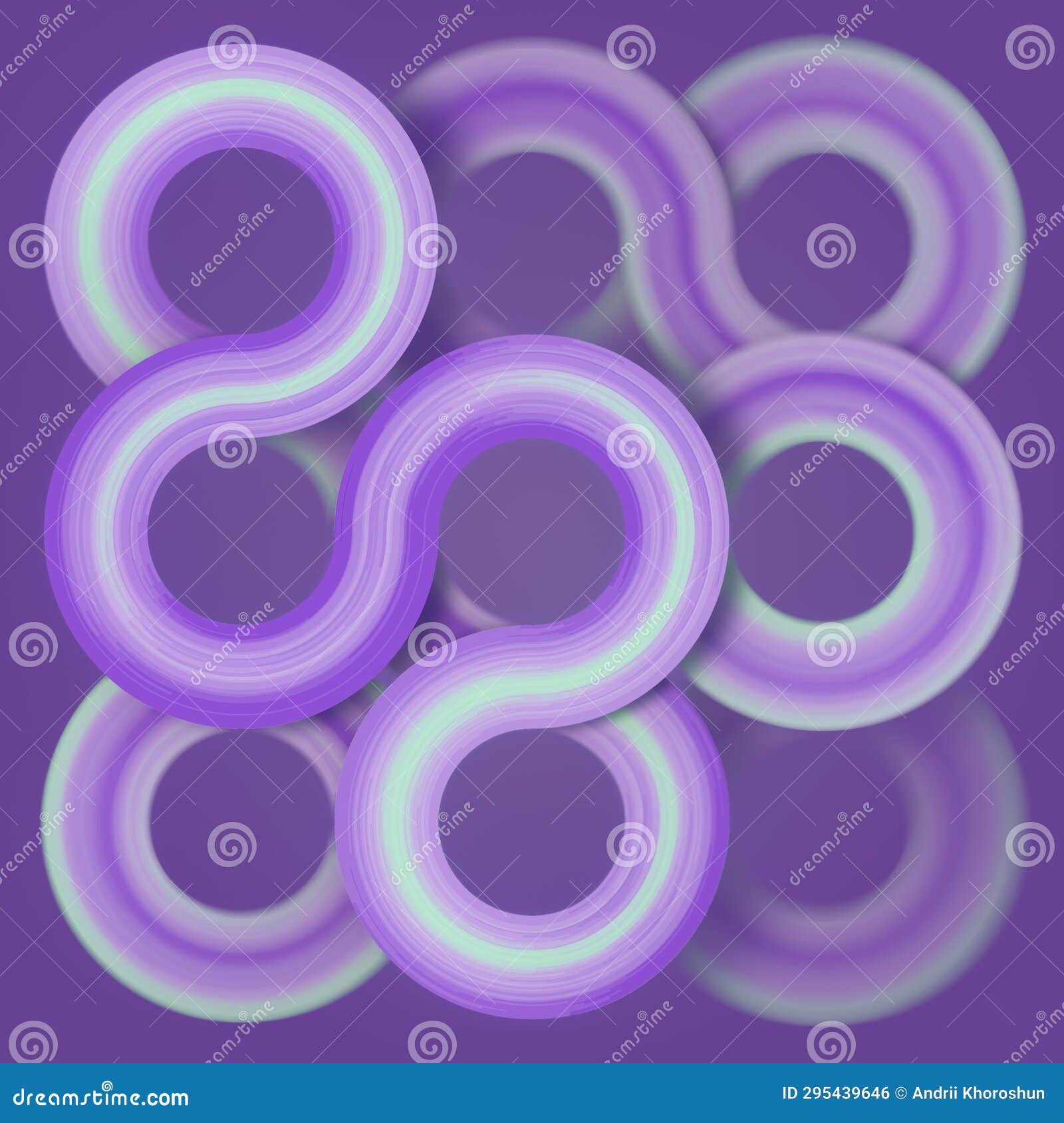 Close-up of Purple Rounded Pattern with Texture on Dark Purple ...