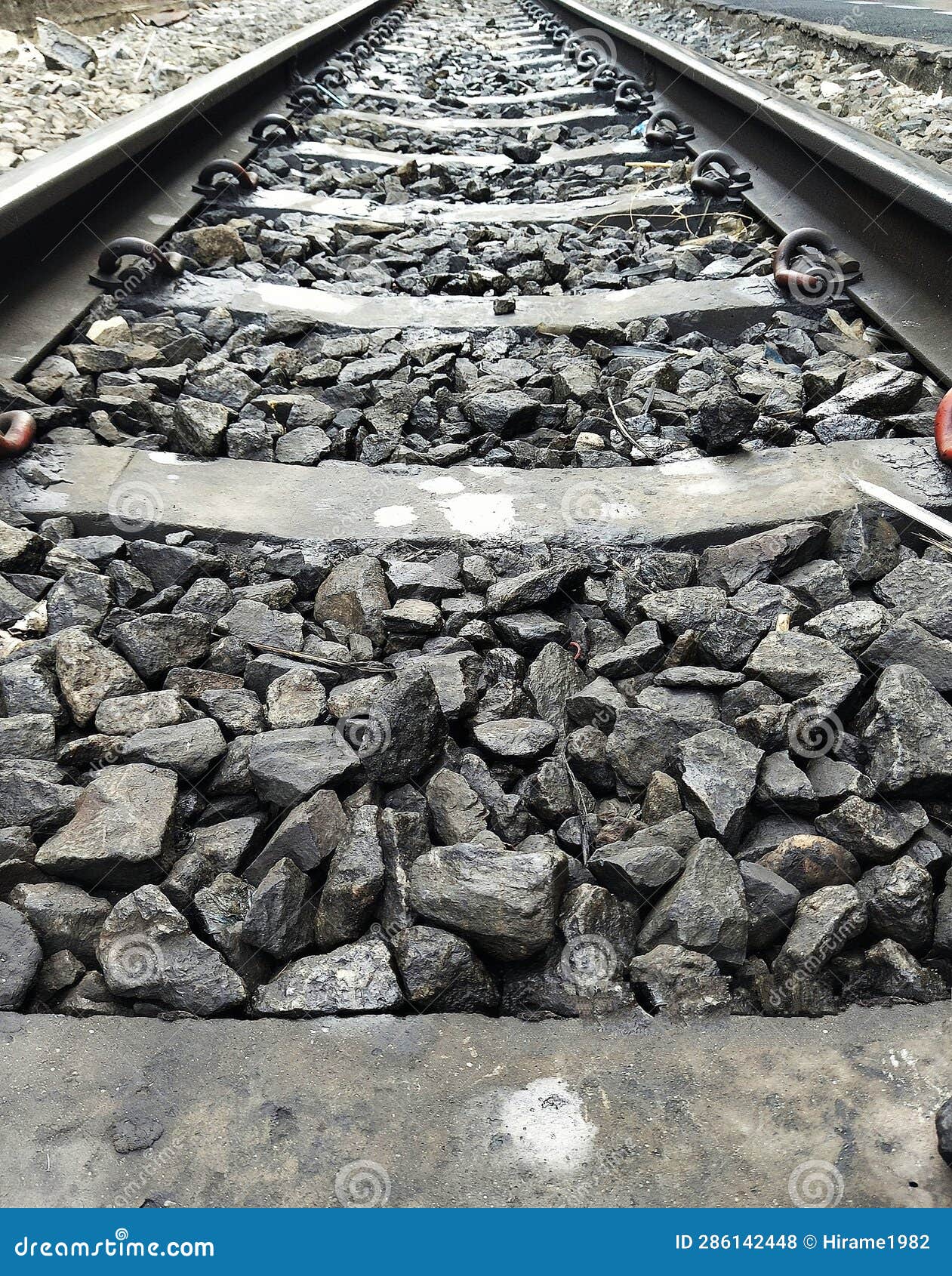 Close Up Railway Texture Background or Wallpaper Stock Photo - Image of ...