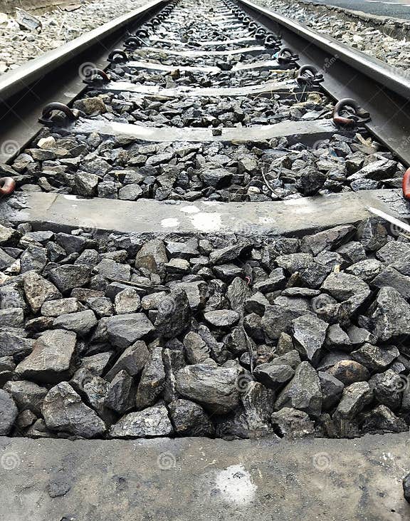 Close Up Railway Texture Background or Wallpaper Stock Photo - Image of ...