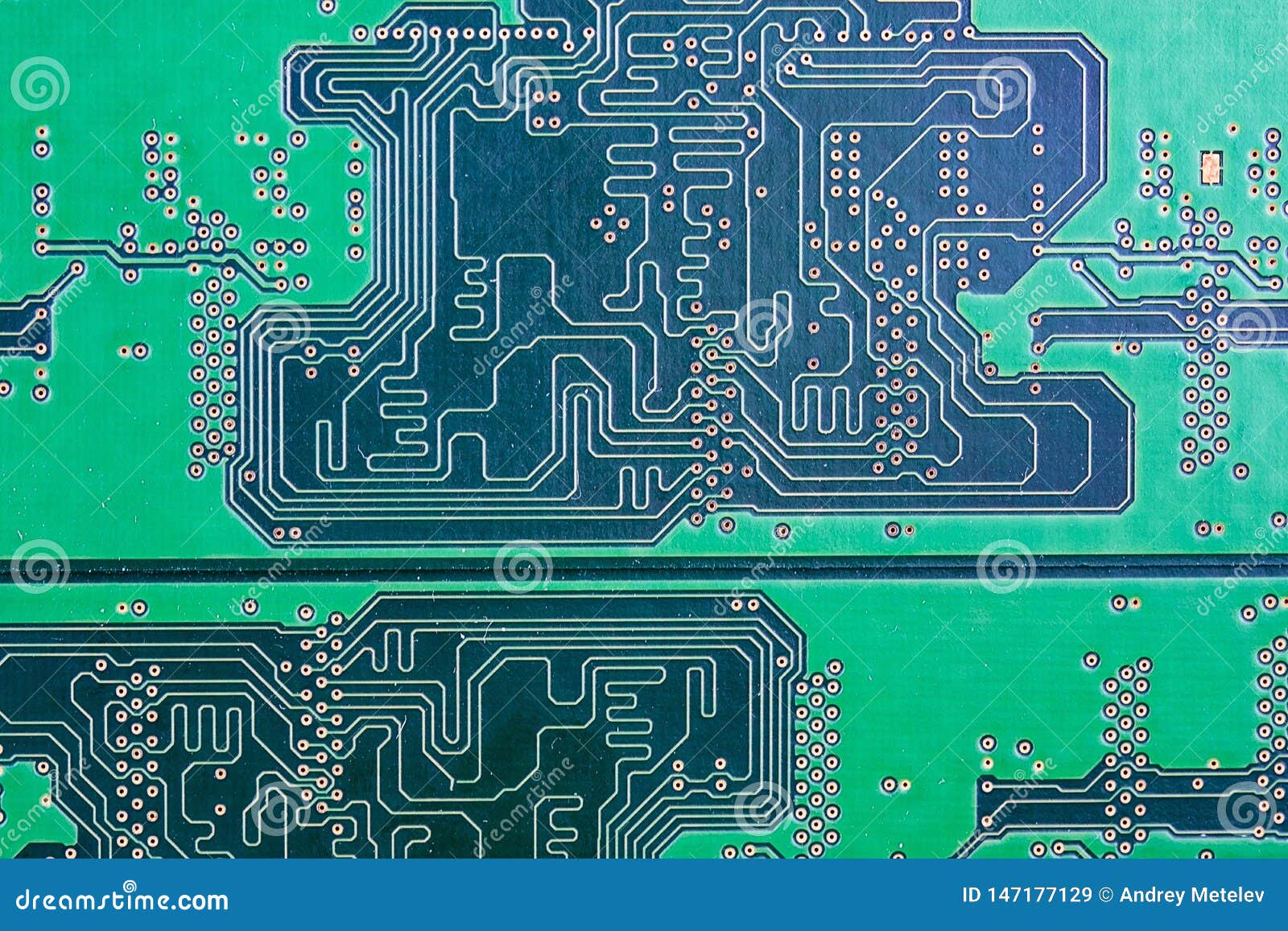 Close-up of RAM Texture and Computer Board Stock Image - Image of ...