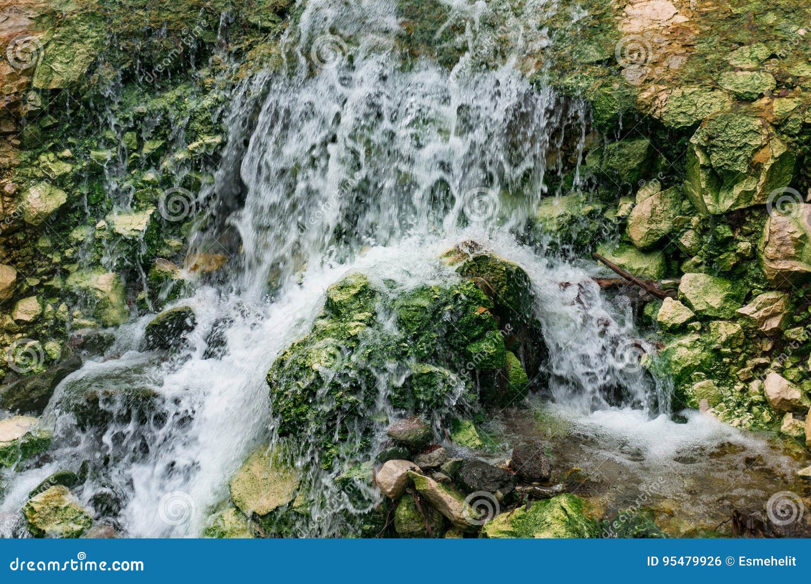 Close Up of Rapid Stream River Over Rocks Stock Photo - Image of ...