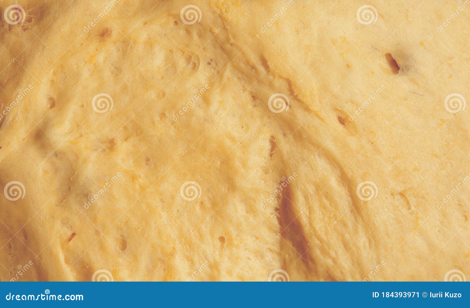 Close Up Raw Dough Texture Backdrop. Free Space for Design Stock Image ...