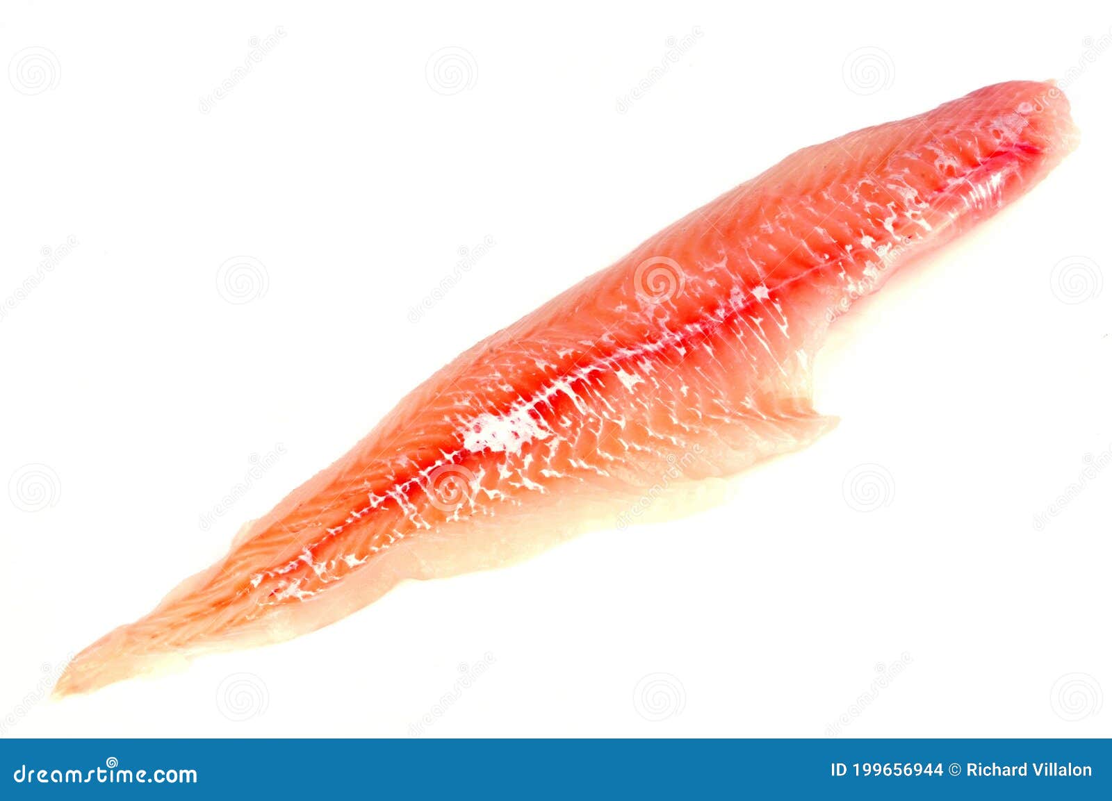 Raw Haddock Fillet Close-up on White Background Stock Photo - Image of ...