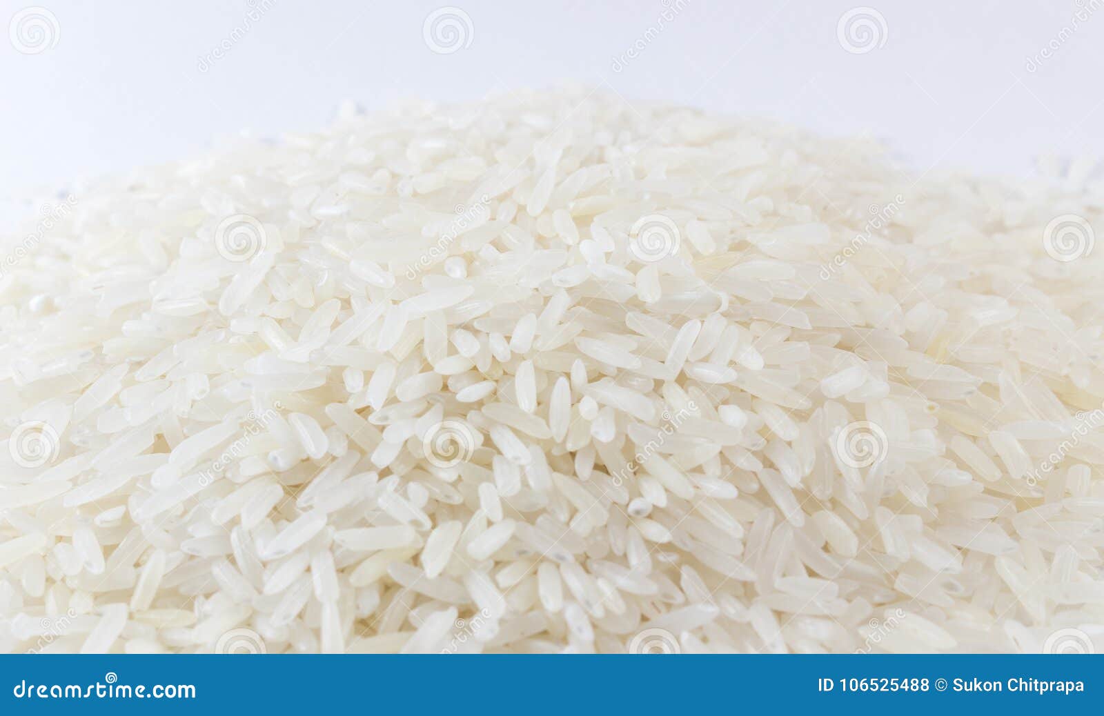 Raw rice stock photo. Image of white, heap, asian, food - 106525488