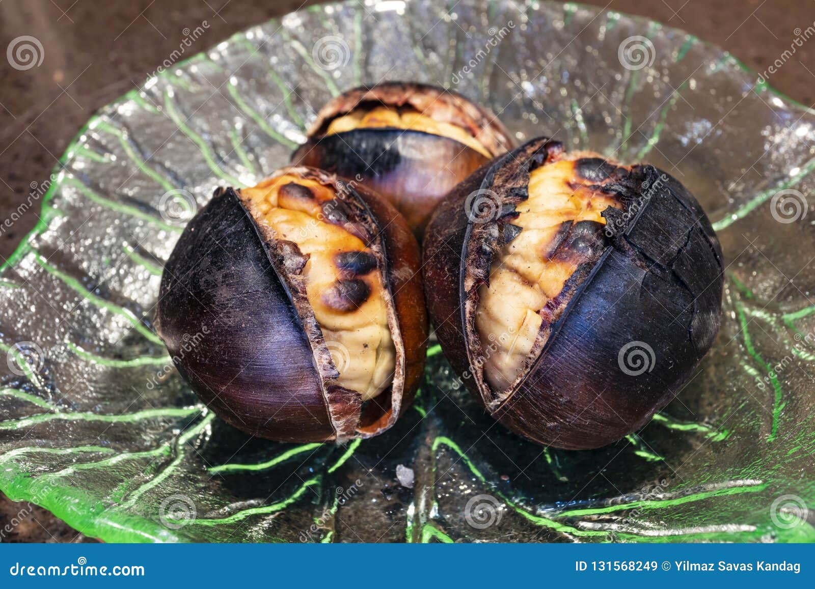 Ready To Eat Roasted Shelled Chestnuts Inside the Plate Stock ... Ready To Eat Roasted Shelled Chestnuts Inside the Plate Stock ...