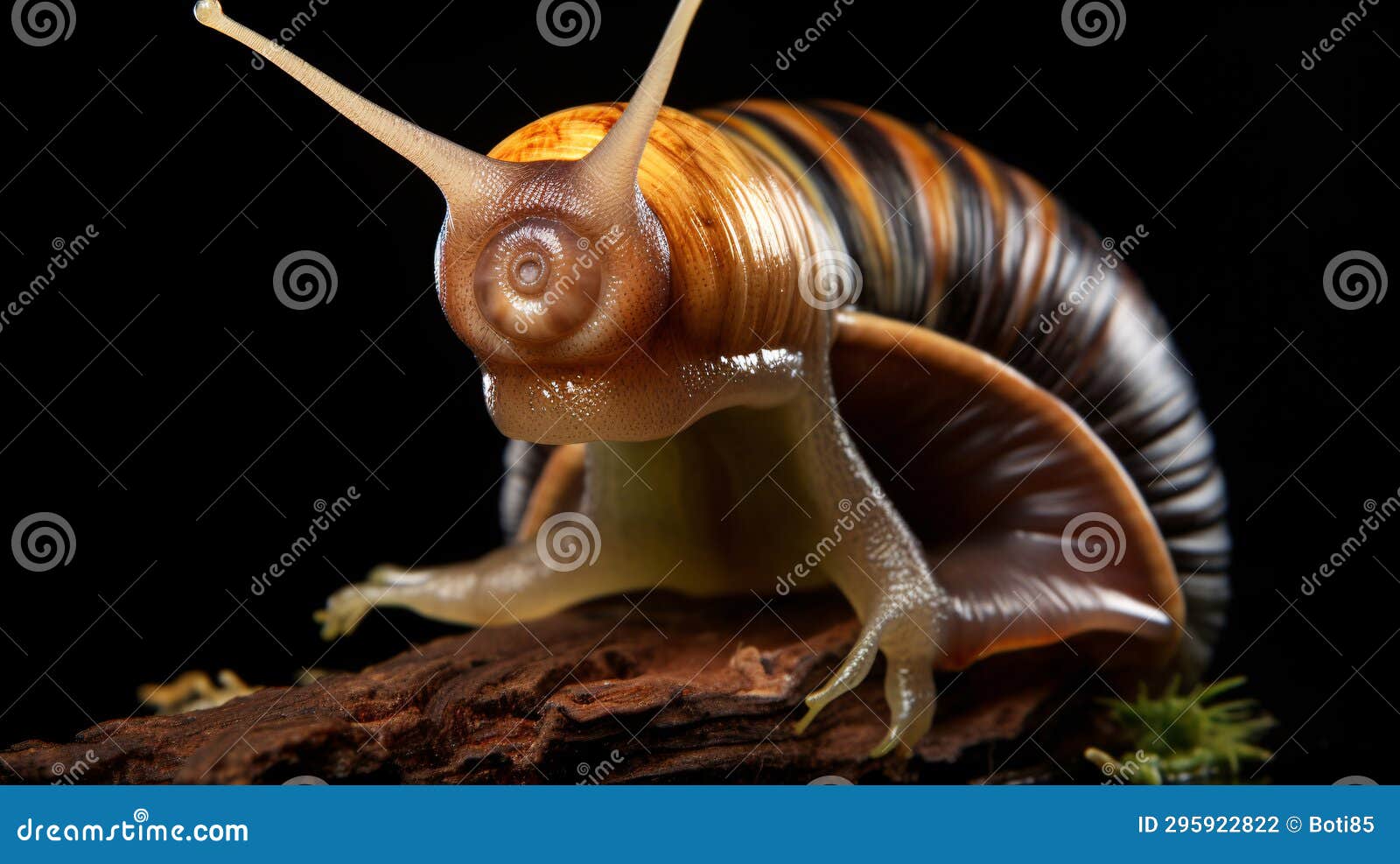 Realistic Looking Alien Lifeform Snail Creature Xenomorph with Dramatic ...