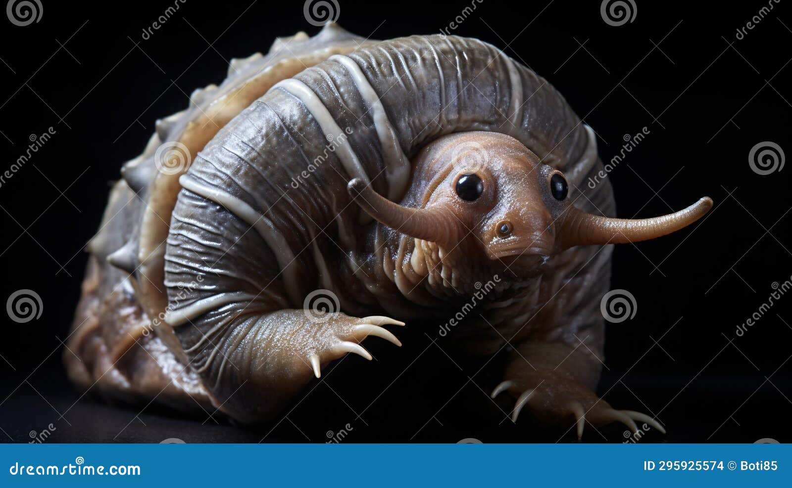 Realistic Looking Alien Lifeform Snail Creature Xenomorph with Dramatic ...