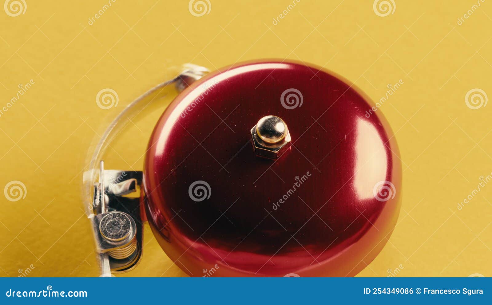 Red School Bell Ringing. Back To School Concept. Stock Footage - Video ...