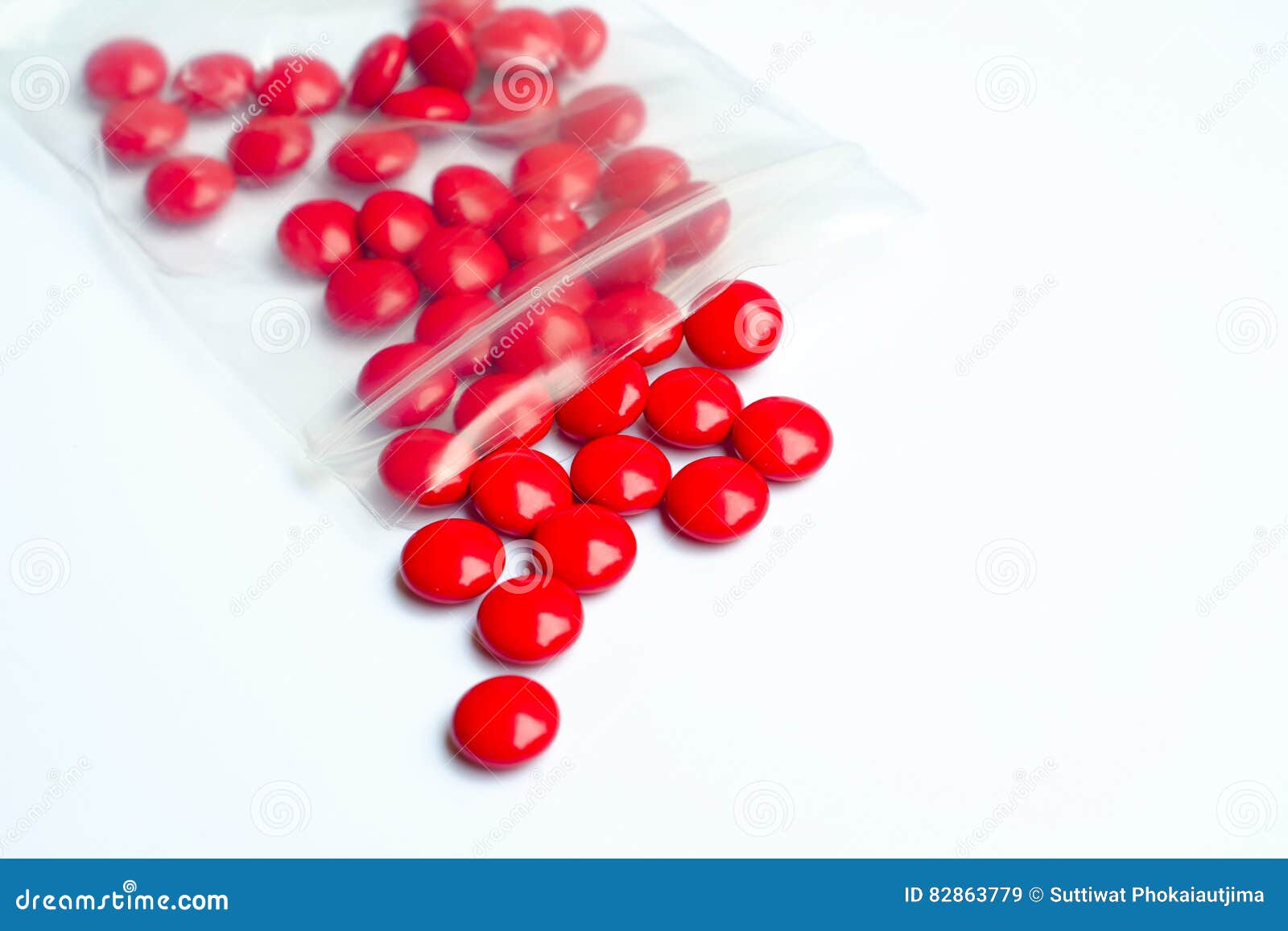 Close up of red drug stock image. Image of healthy, vitamin - 82863779