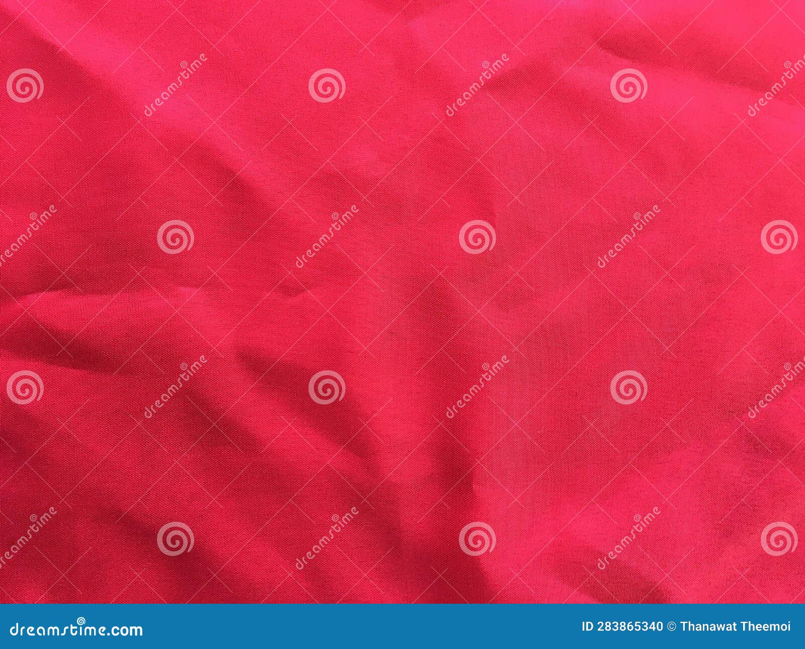 Close Up of a Red Fabric Textile Texture Stock Photo - Image of silky ...