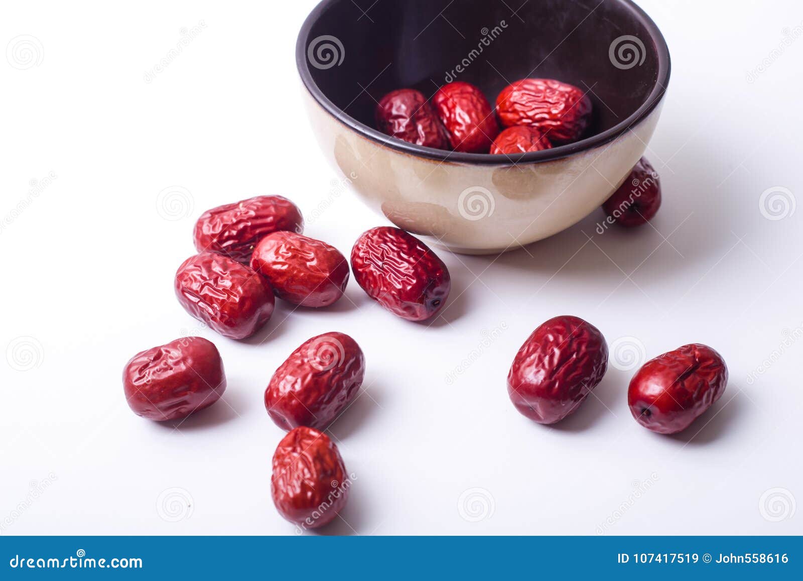 Red jujube stock image. Image of herbs, fructus, herb - 107417519