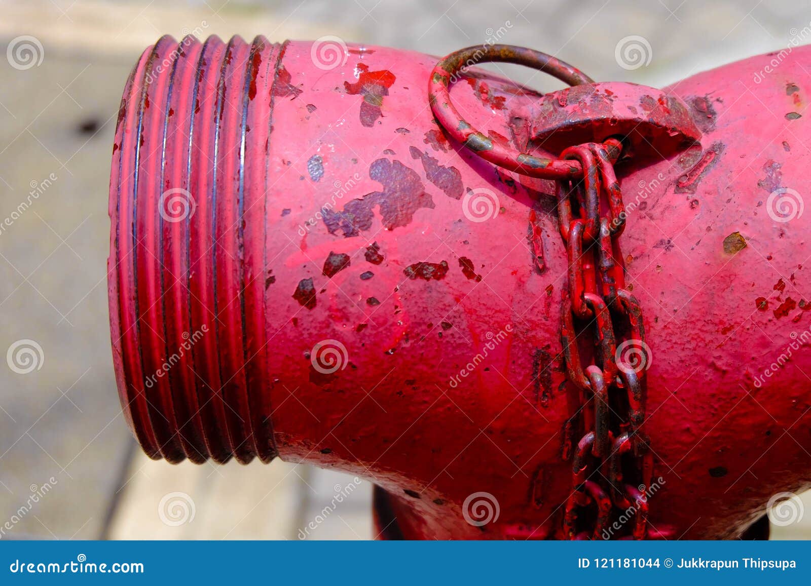 Close Up of Red Plumbing Fire,pumps for Fire Extinguishers when Stock ...