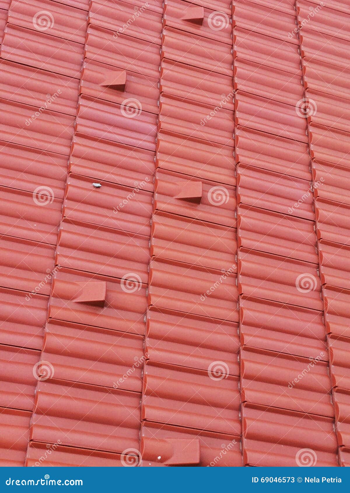 Close Up of Red Roof Texture Stock Image - Image of modern, line: 69046573