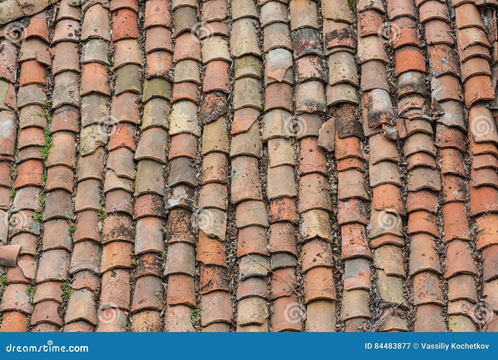 Close Up of Red Roof Texture Stock Image - Image of line, house: 84483877