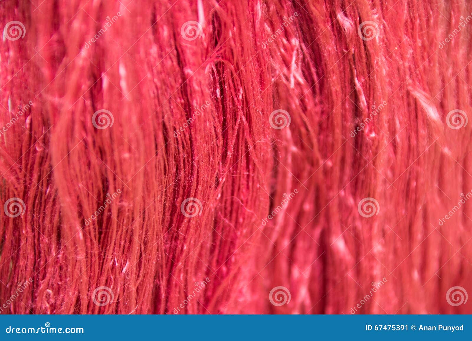 Close Up Red Silk Thread for Abstract Background Stock Image - Image of ...