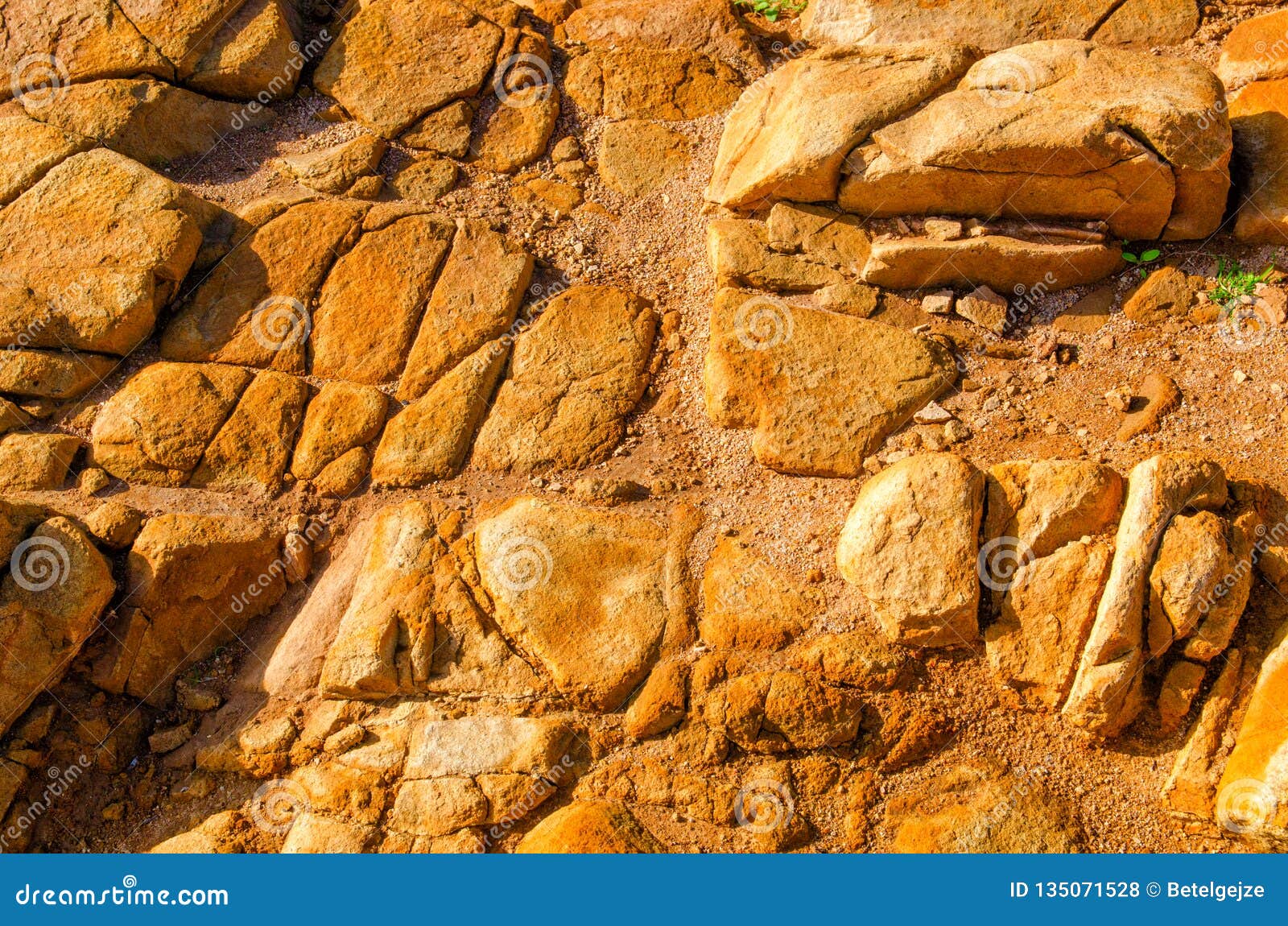 Close Up of Red Stone Texture. Abstract Background Stock Photo - Image ...