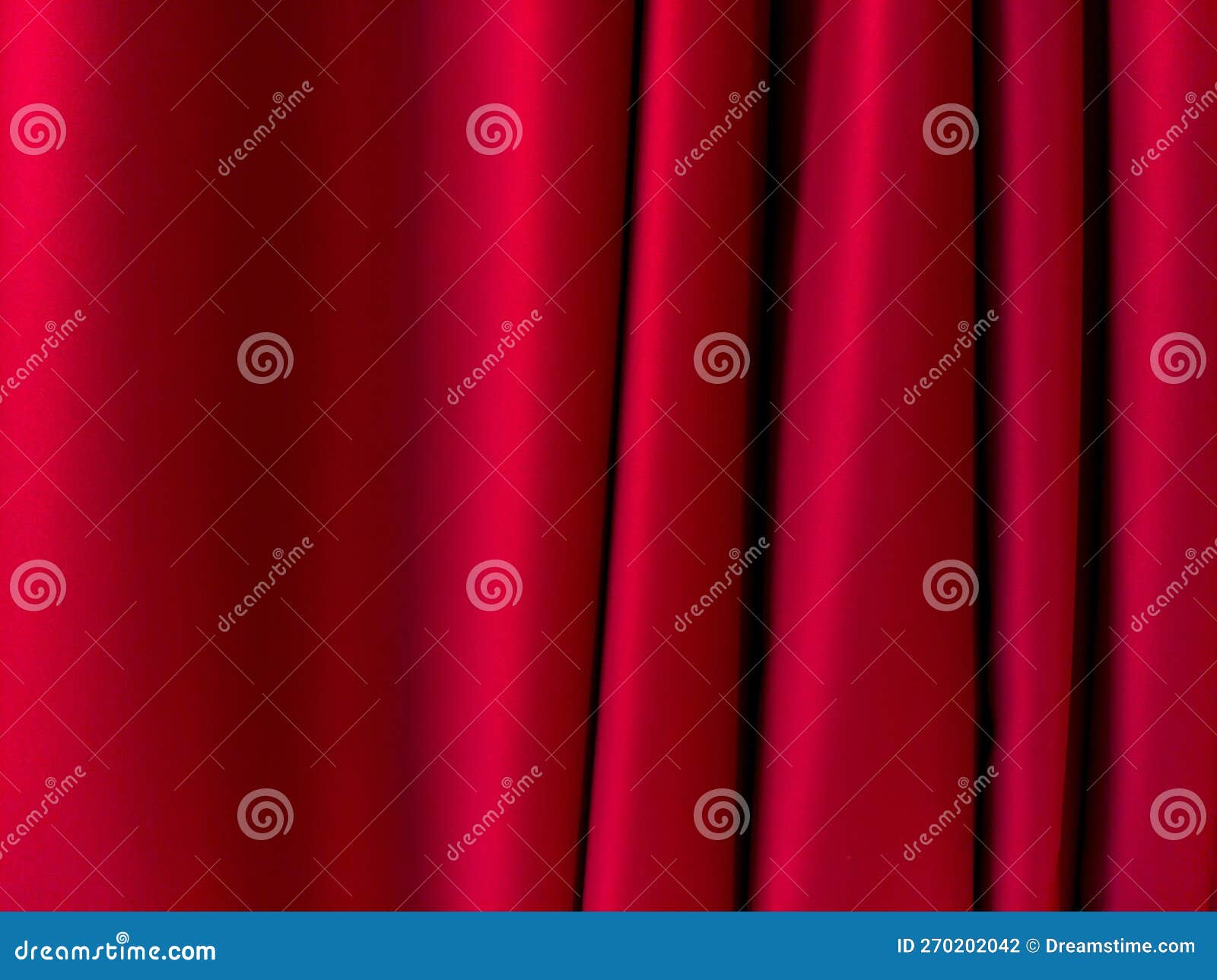 Close-up of Red Wavy Curtain Stock Photo - Image of curtain, waves ...