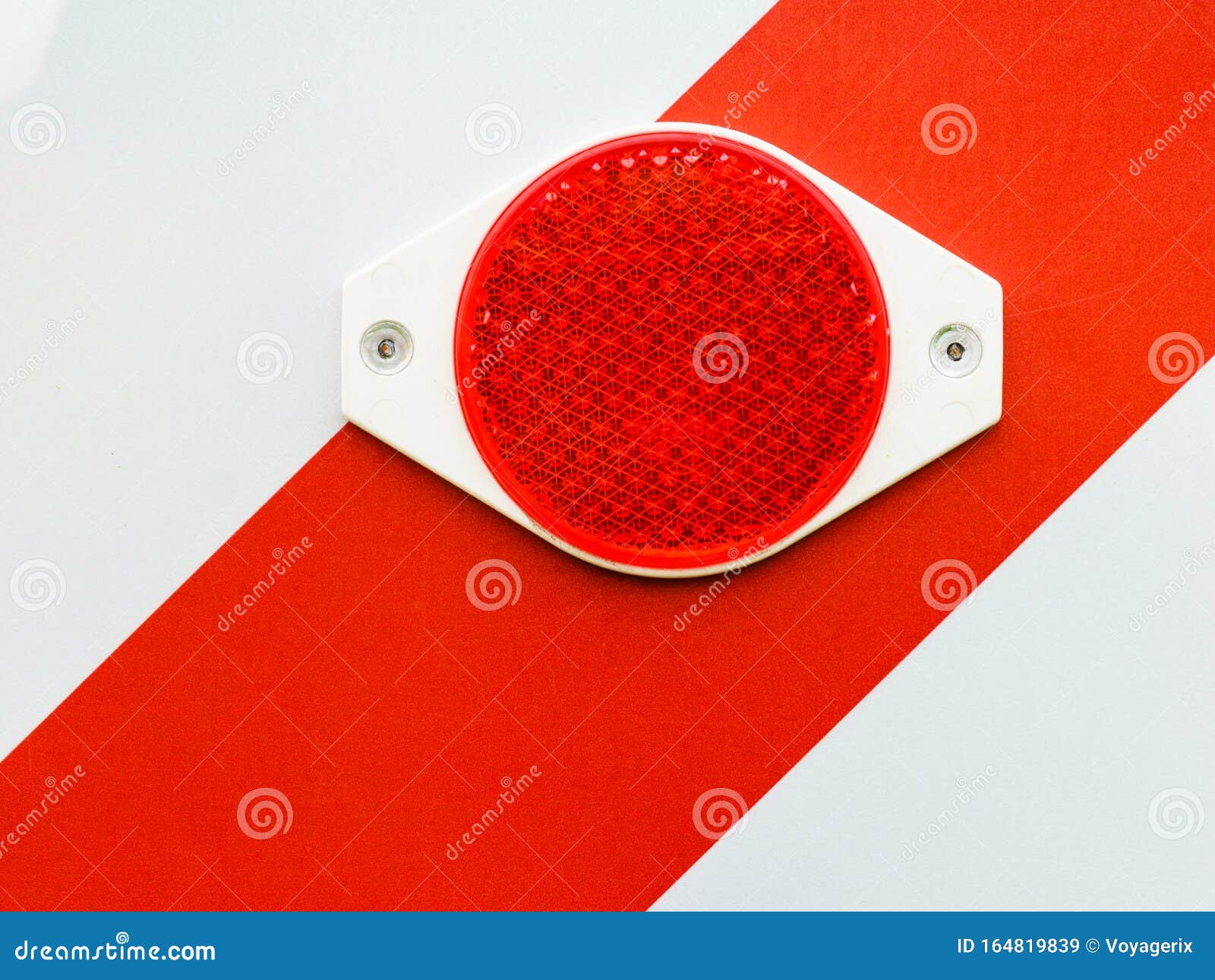 Close Up of Reflecting Red Elements Stock Image - Image of white ...