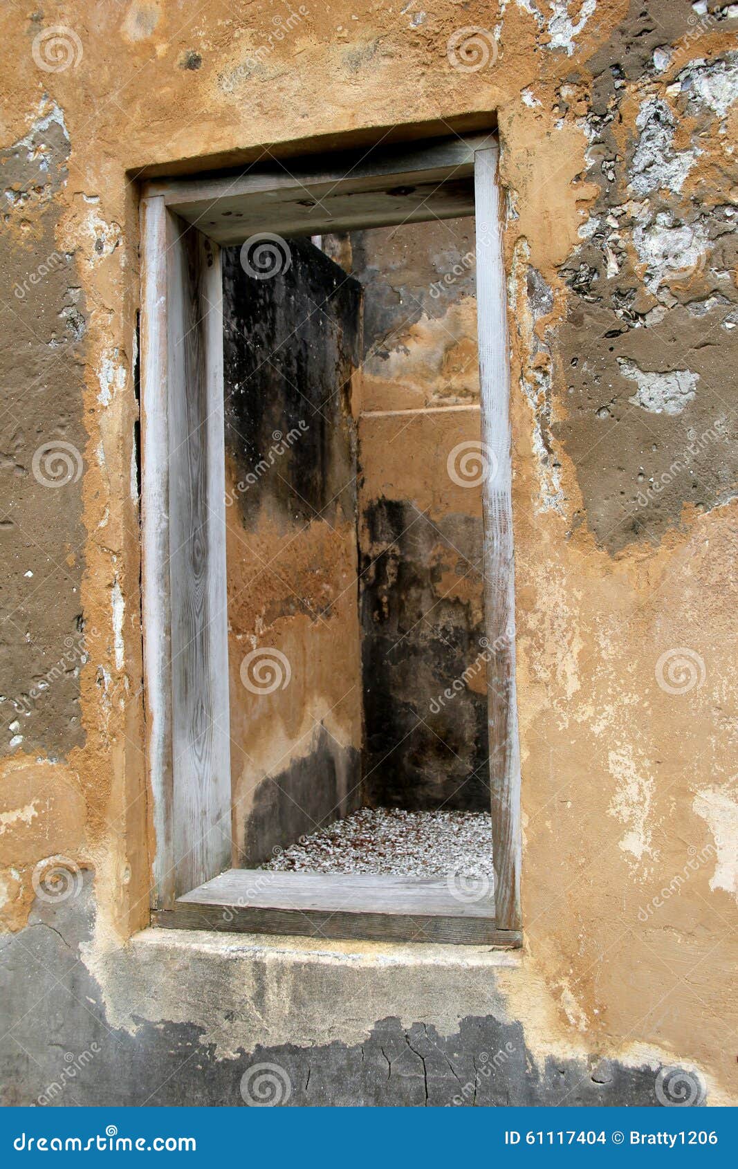 Close-up of Remains in Example in Tabby Structure Stock Photo - Image ...