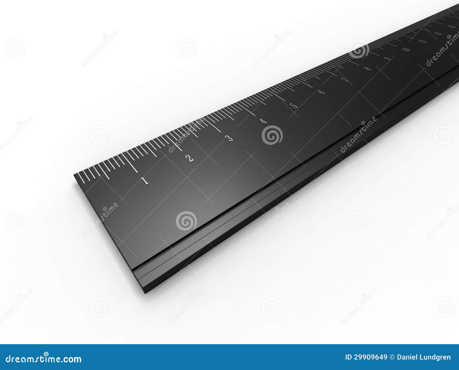 Black Ruler stock illustration. Illustration of width - 29909649