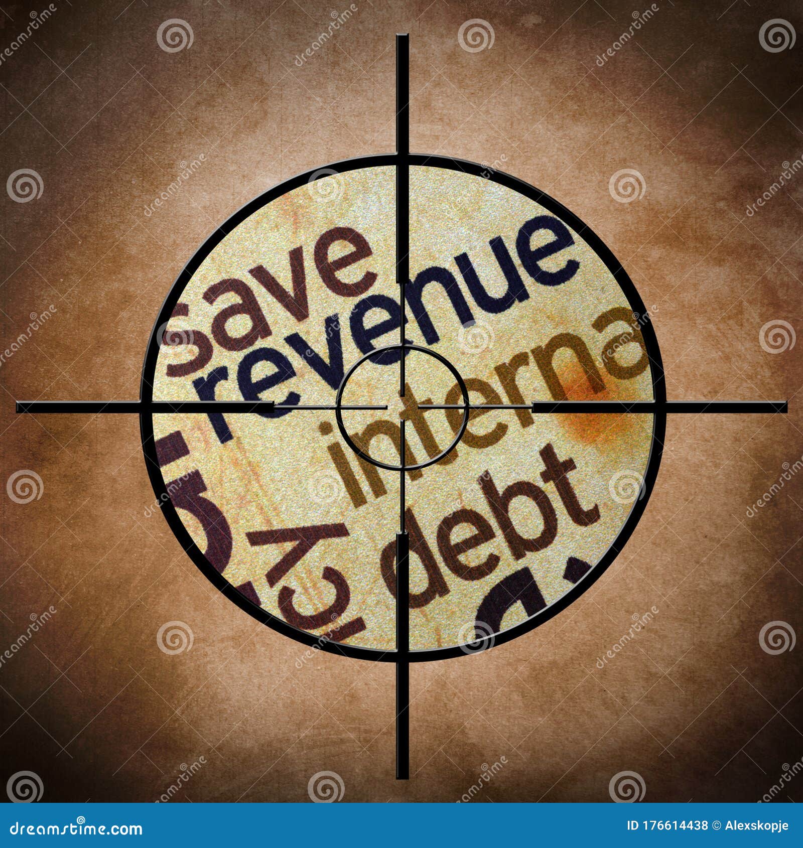 Revenue target stock photo. Image of economic, impose - 176614438