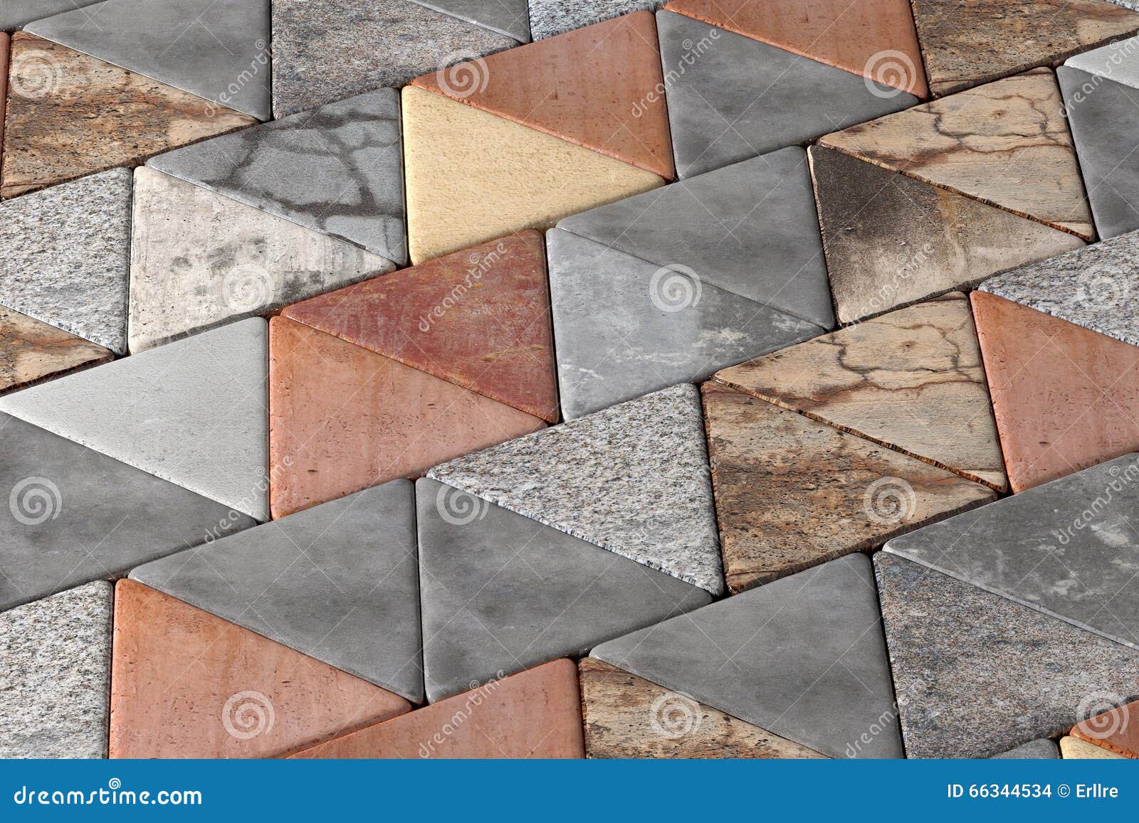 Close-up of Rhombus Pavement Stock Illustration - Illustration of ...