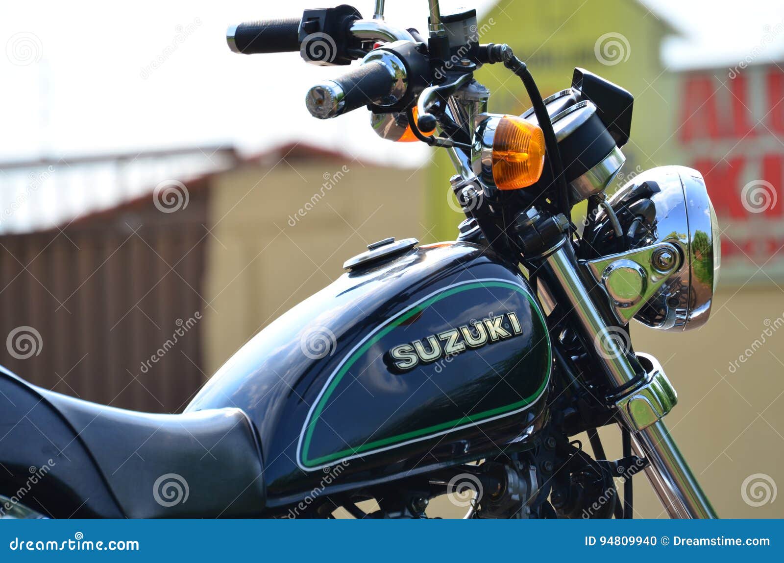 Close Up of the Right Side of a Black Custom Motorcycle Editorial Image ...