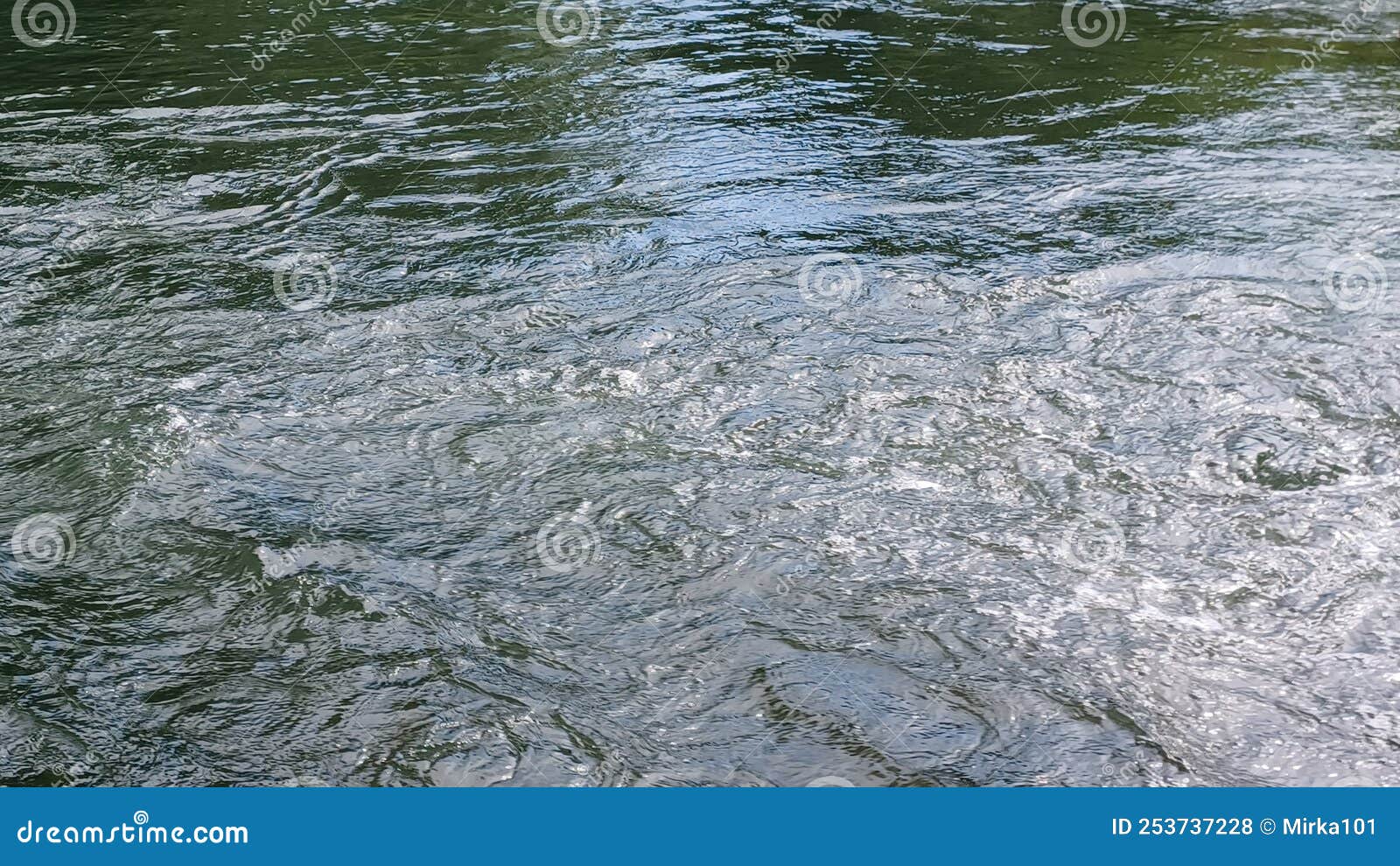 Close-up of the Ripples of the River Water Stock Photo - Image of ...