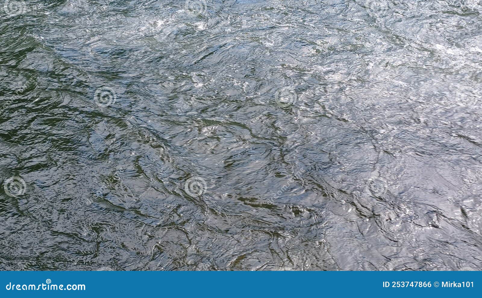 Close-up of the Ripples of the River Water Stock Photo - Image of ...