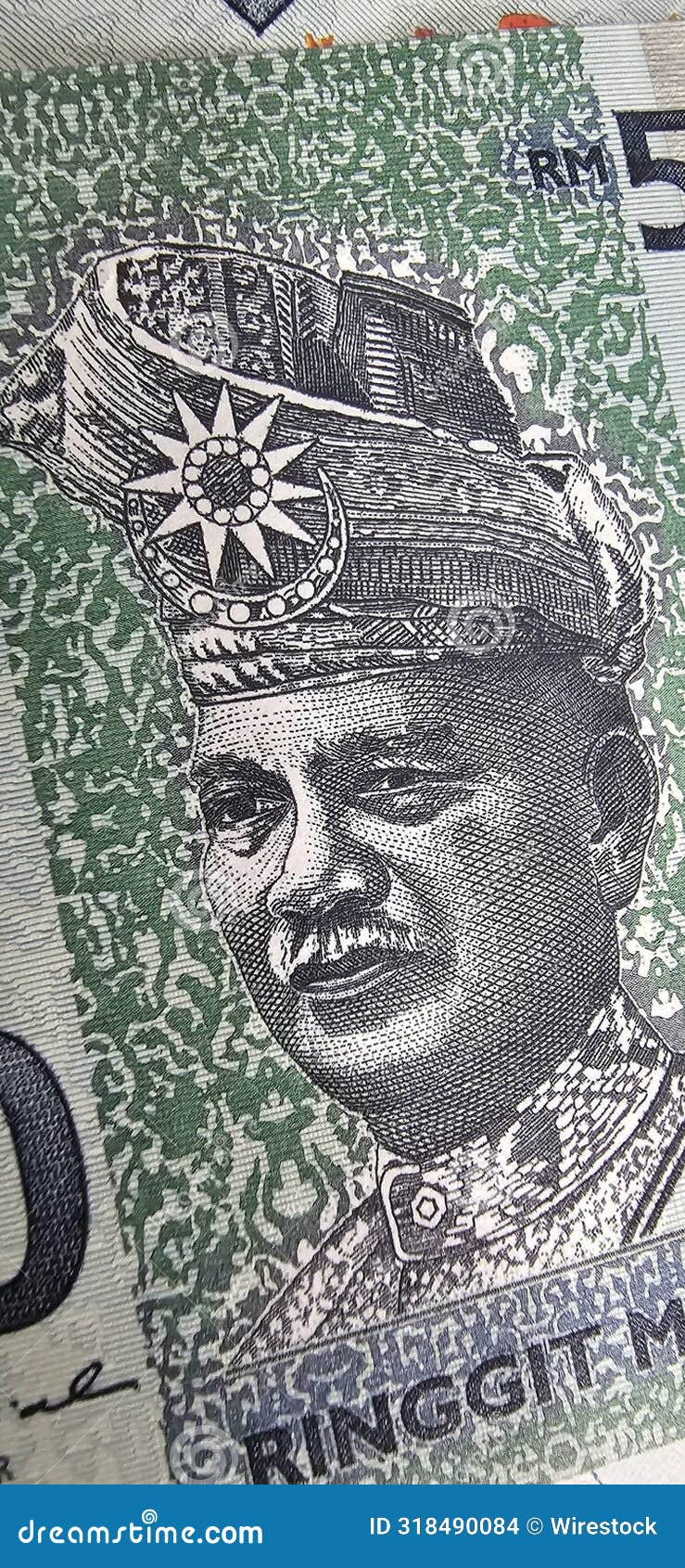 Close-up of RM50 Malaysian Banknote Stock Photo - Image of banknote ...