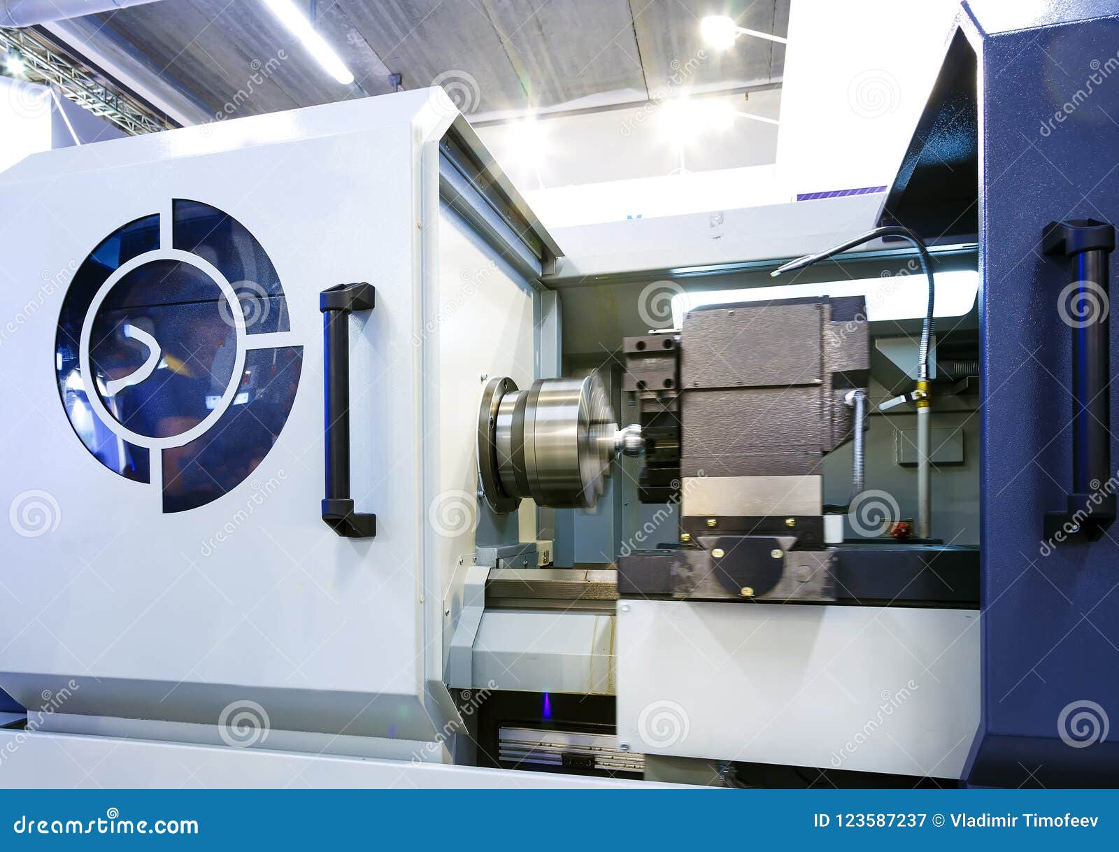 Close Up Robot Hands in Milling Drilling Metalworking Process ...