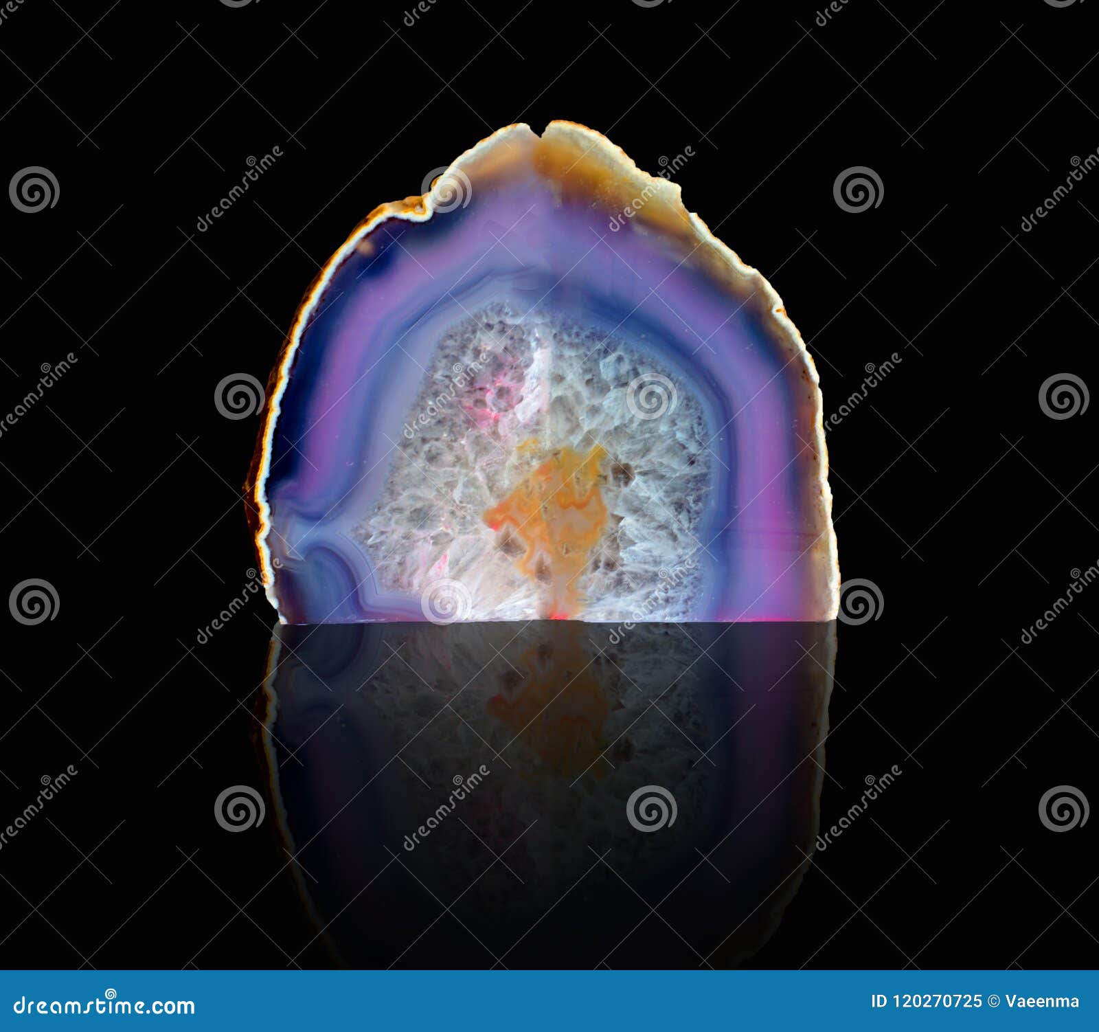 Rock slice stock illustration. Illustration of volcanic - 120270725