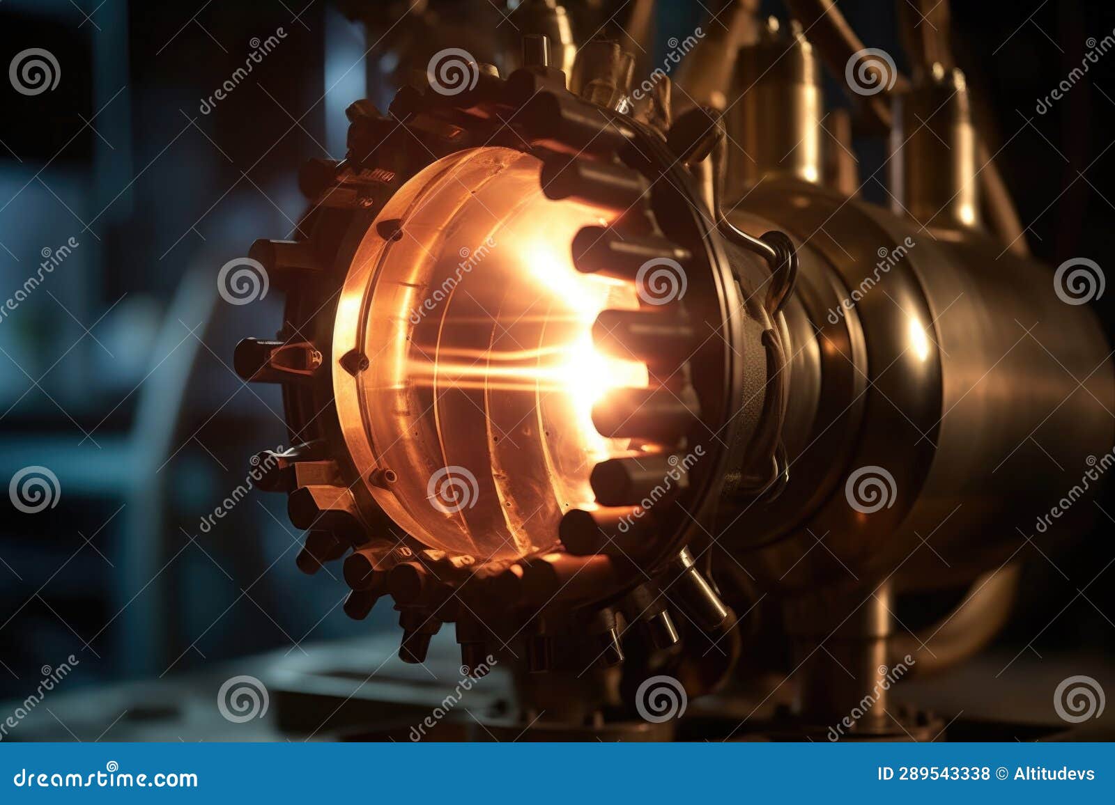 Close-up of a Rocket Engine Nozzle in a Lab Stock Photo - Image of ...