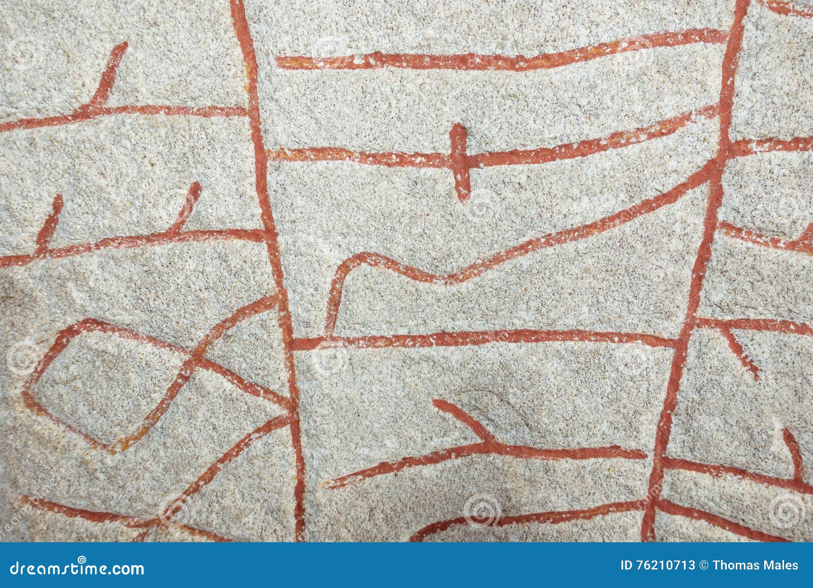 Close-up of the Rok Rune Inscription Stock Image - Image of runestone ...