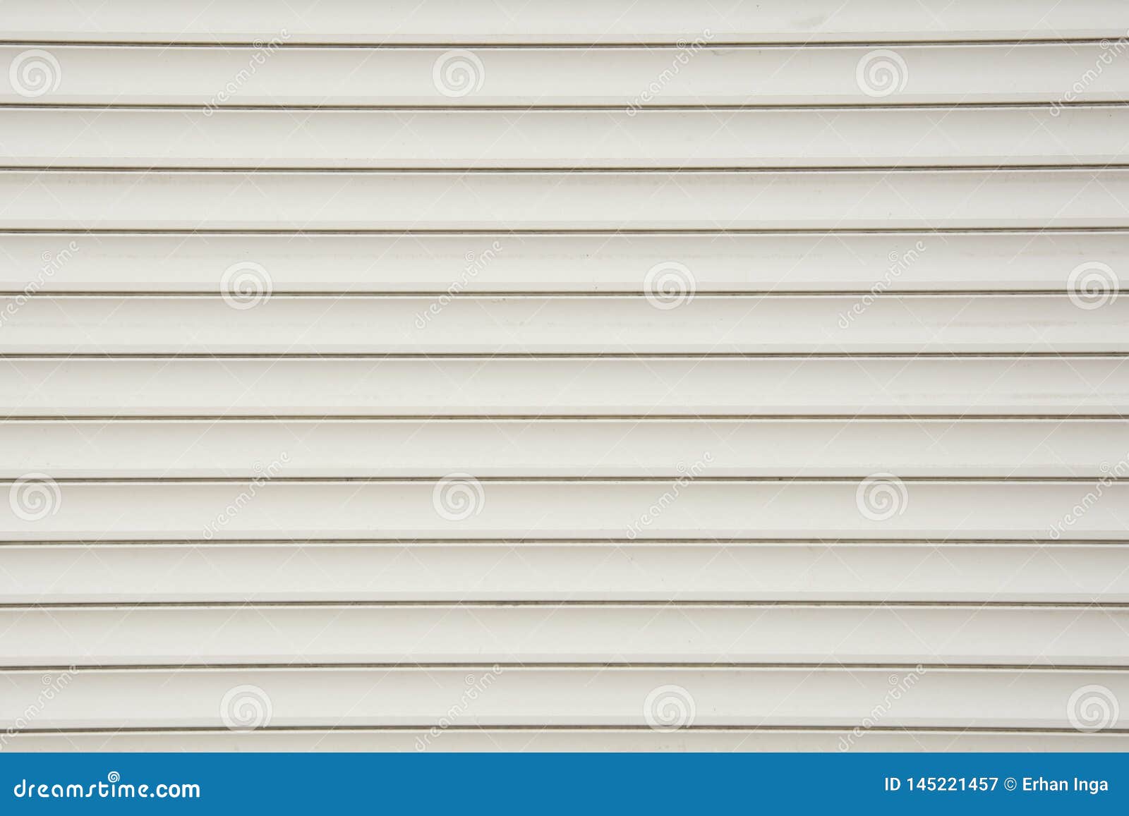 Close Up of a Roller Shutter Door, Plastic White Texture Background ...