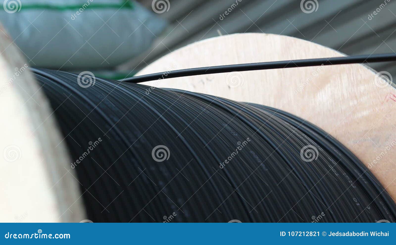 Rolling Cable Wire Fiber Optic Stock Video - Video of large, closeup ...