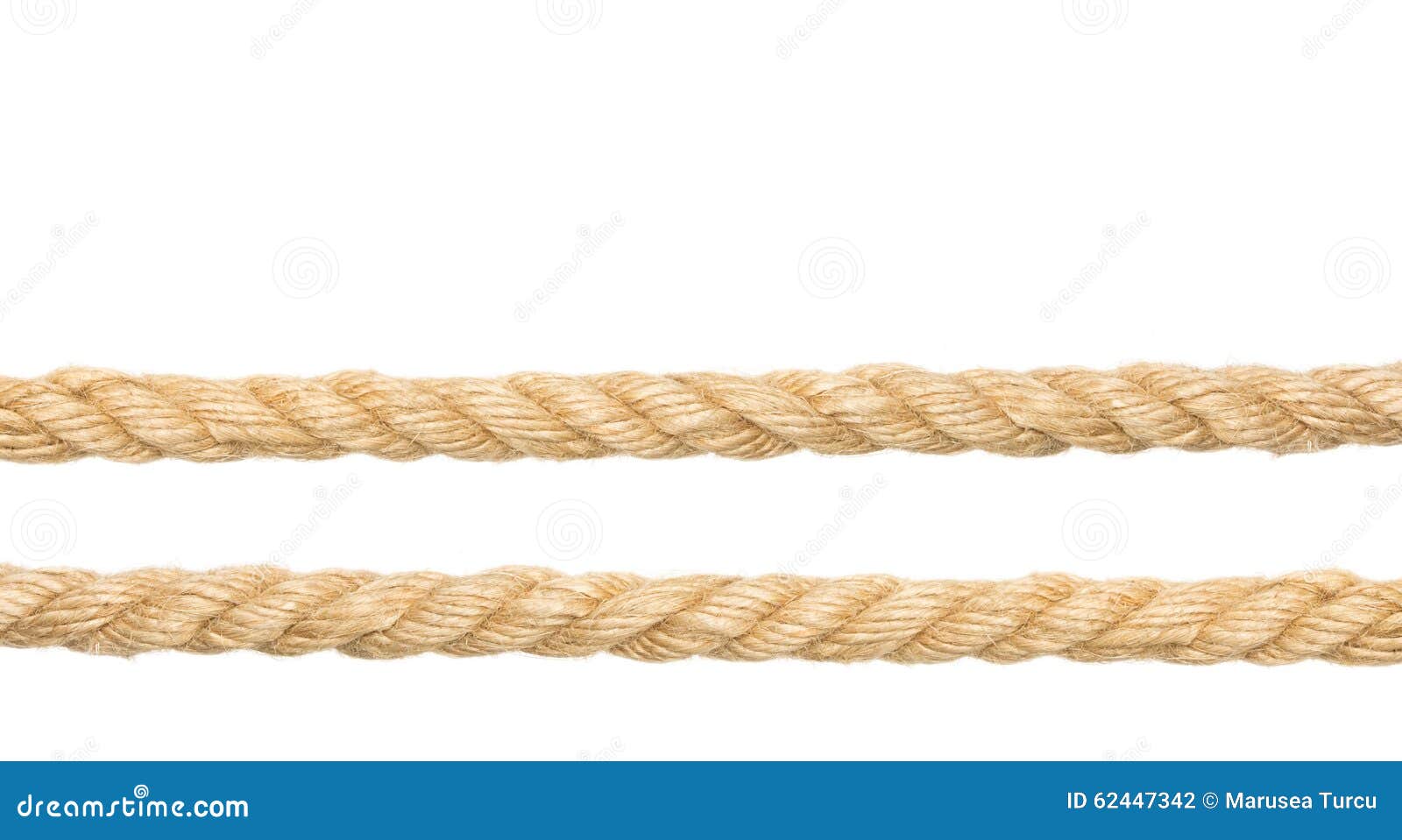 Close Up of Rope Part on White Background Stock Photo - Image of ...
