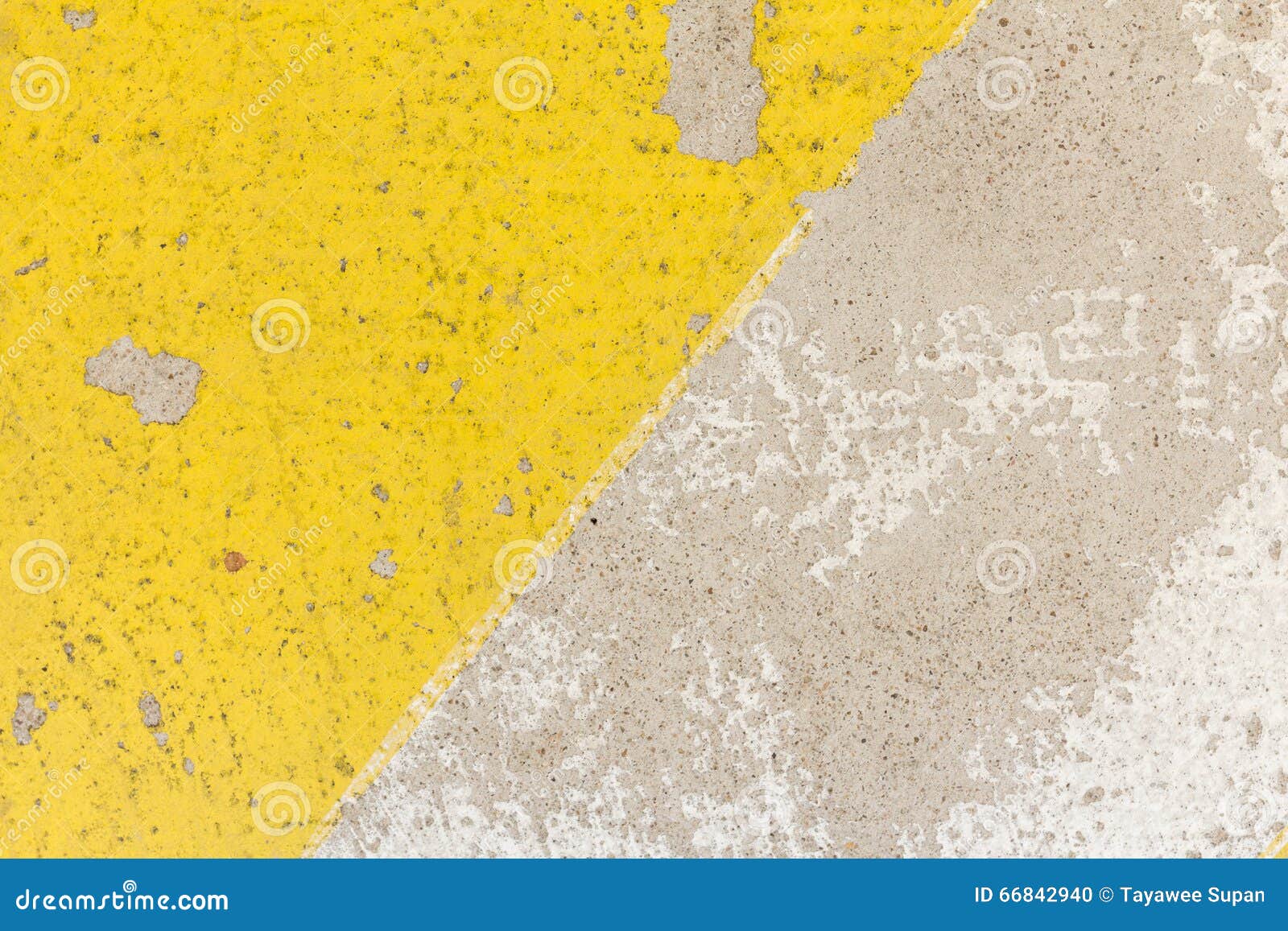 Close-up of Rough Speed Bump in Yellow and Black Color Texture, Stock ...