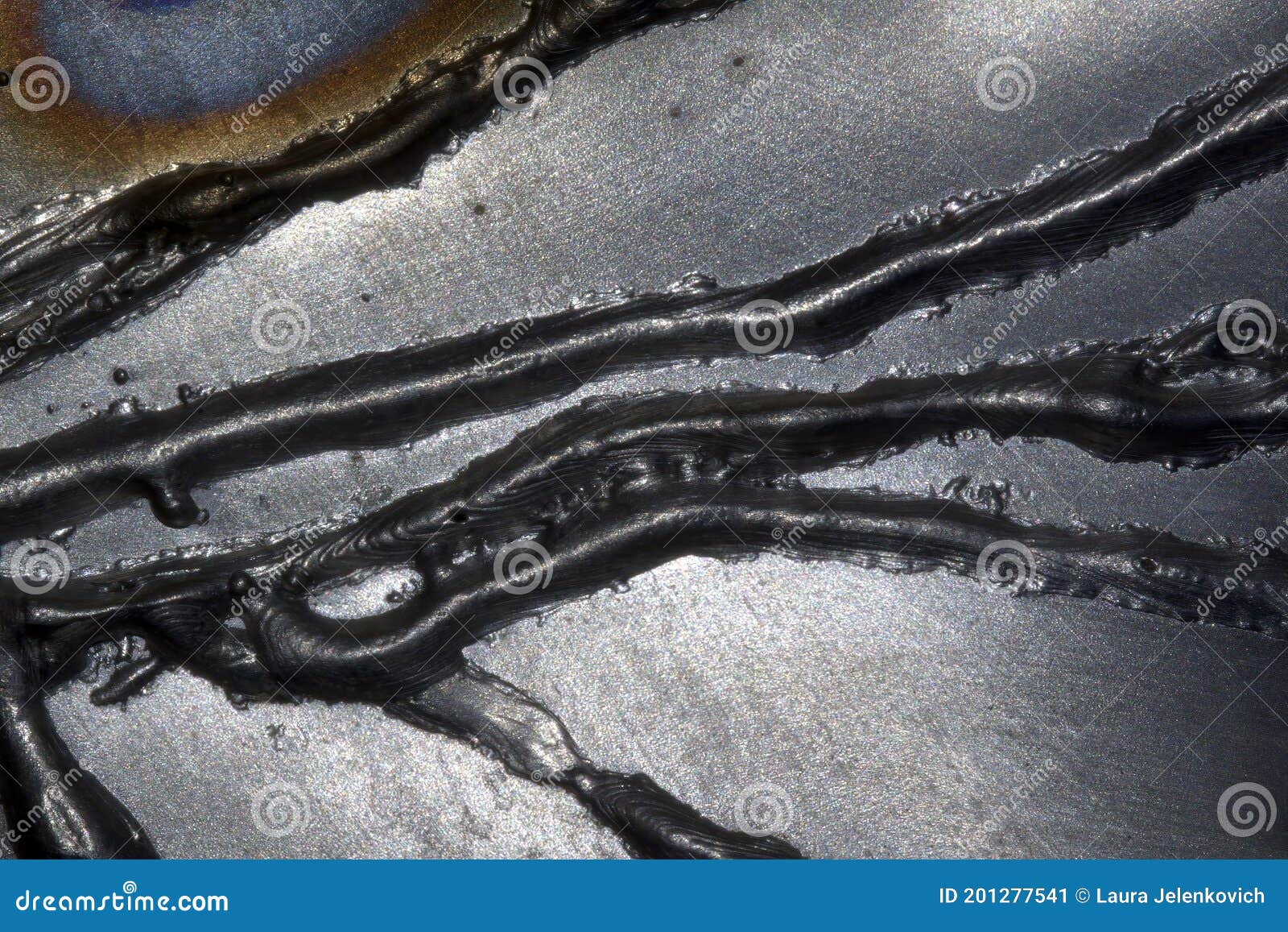 Close Up of a Rough Steel Surface Stock Image - Image of texture ...