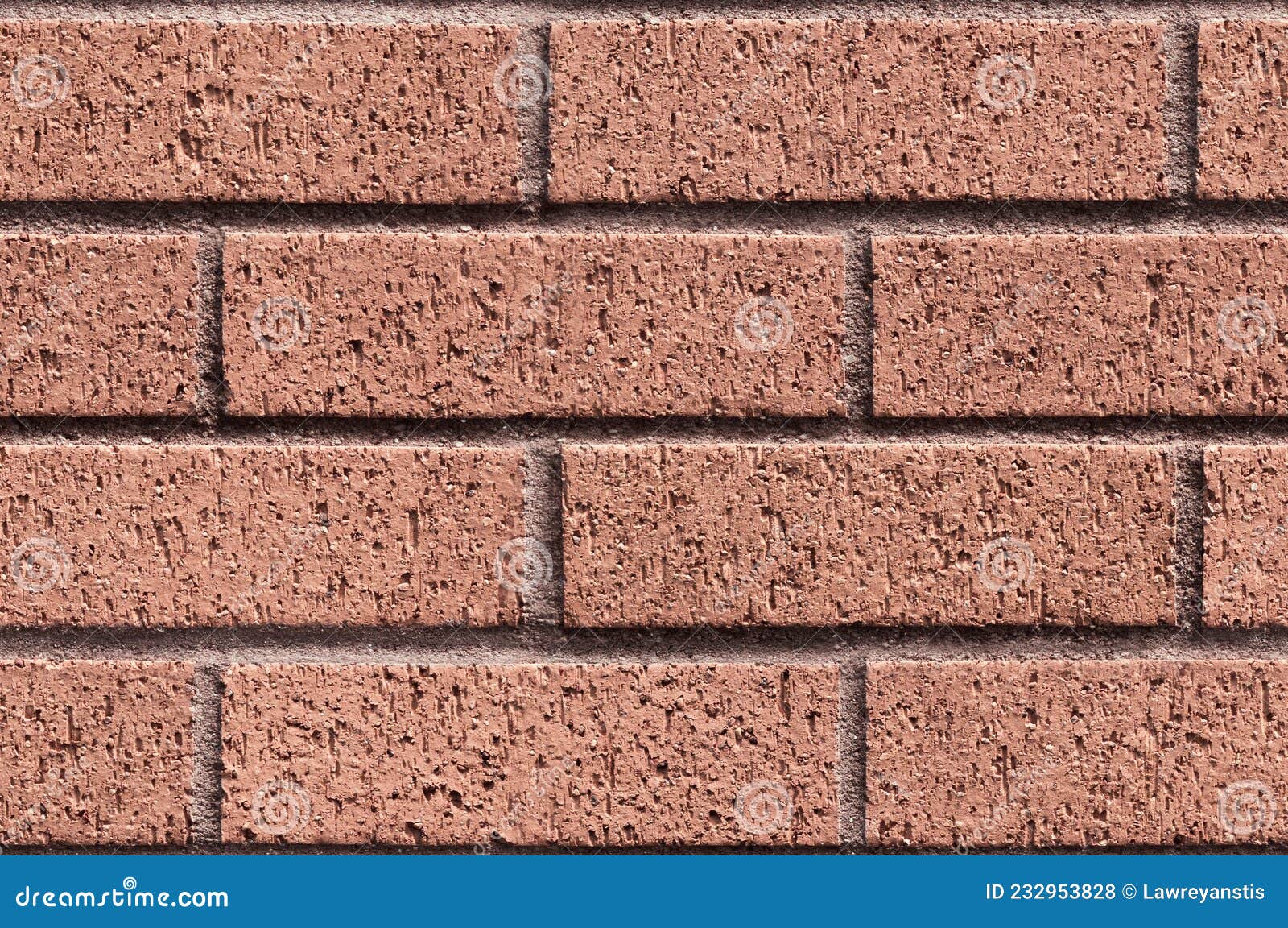 Close Up Of Running Bond Brick Wall Texture Stock Photo | CartoonDealer ...